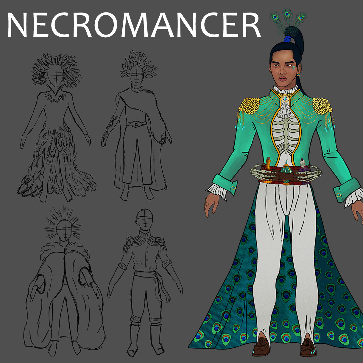 ArtStation - Necromancer Concept