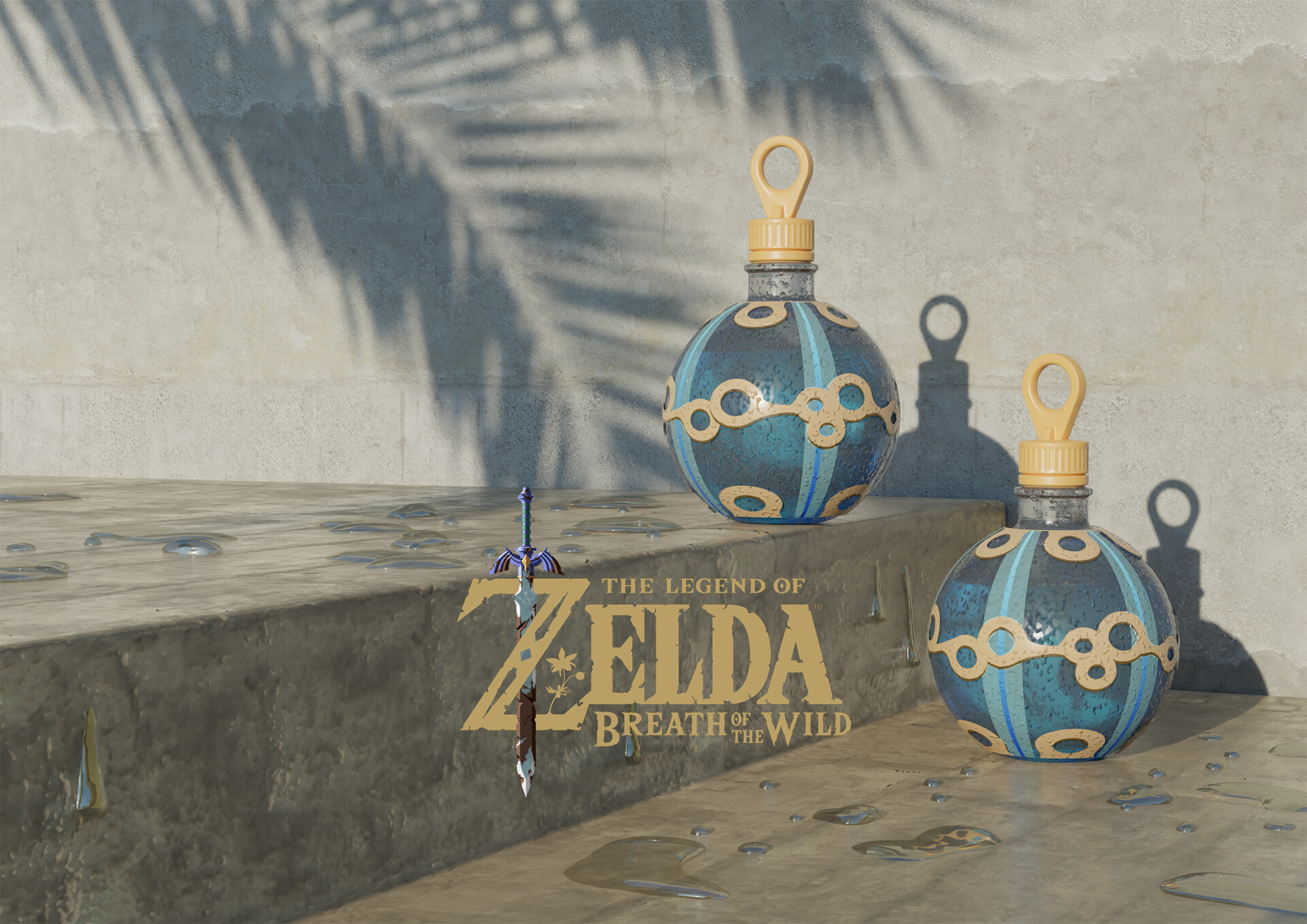ArtStation - Breath of The Wild Remote Bomb Product Design Rendering
