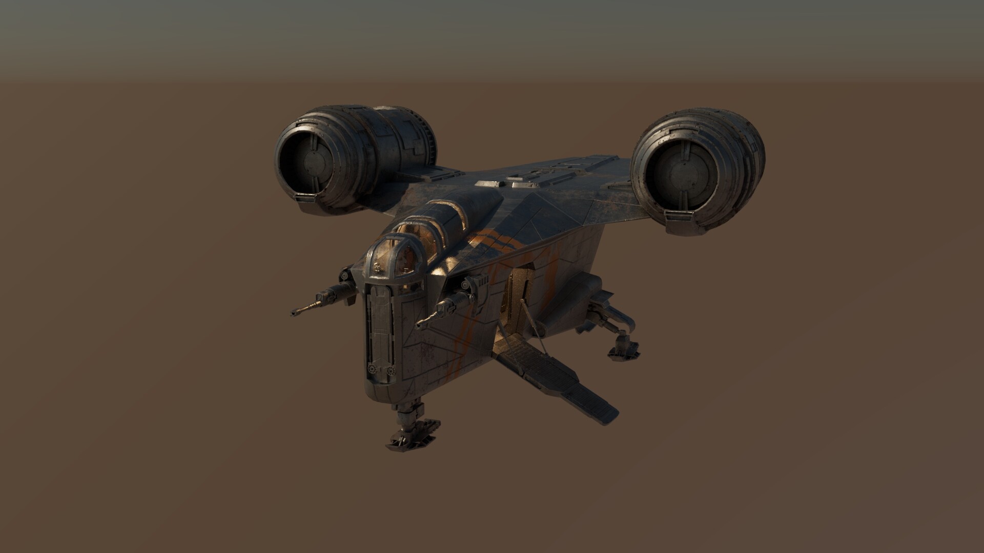 ArtStation - The Mandalorian's Razor Crest