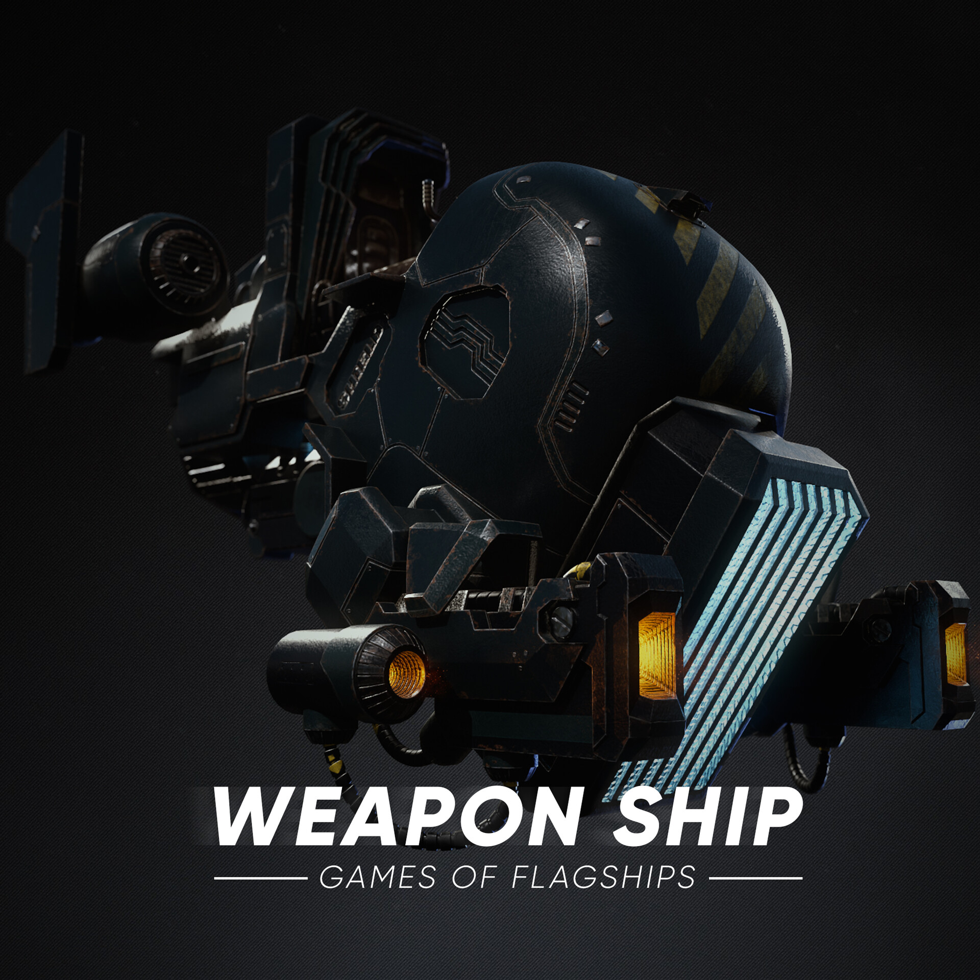 ArtStation - WEAPON SHIP