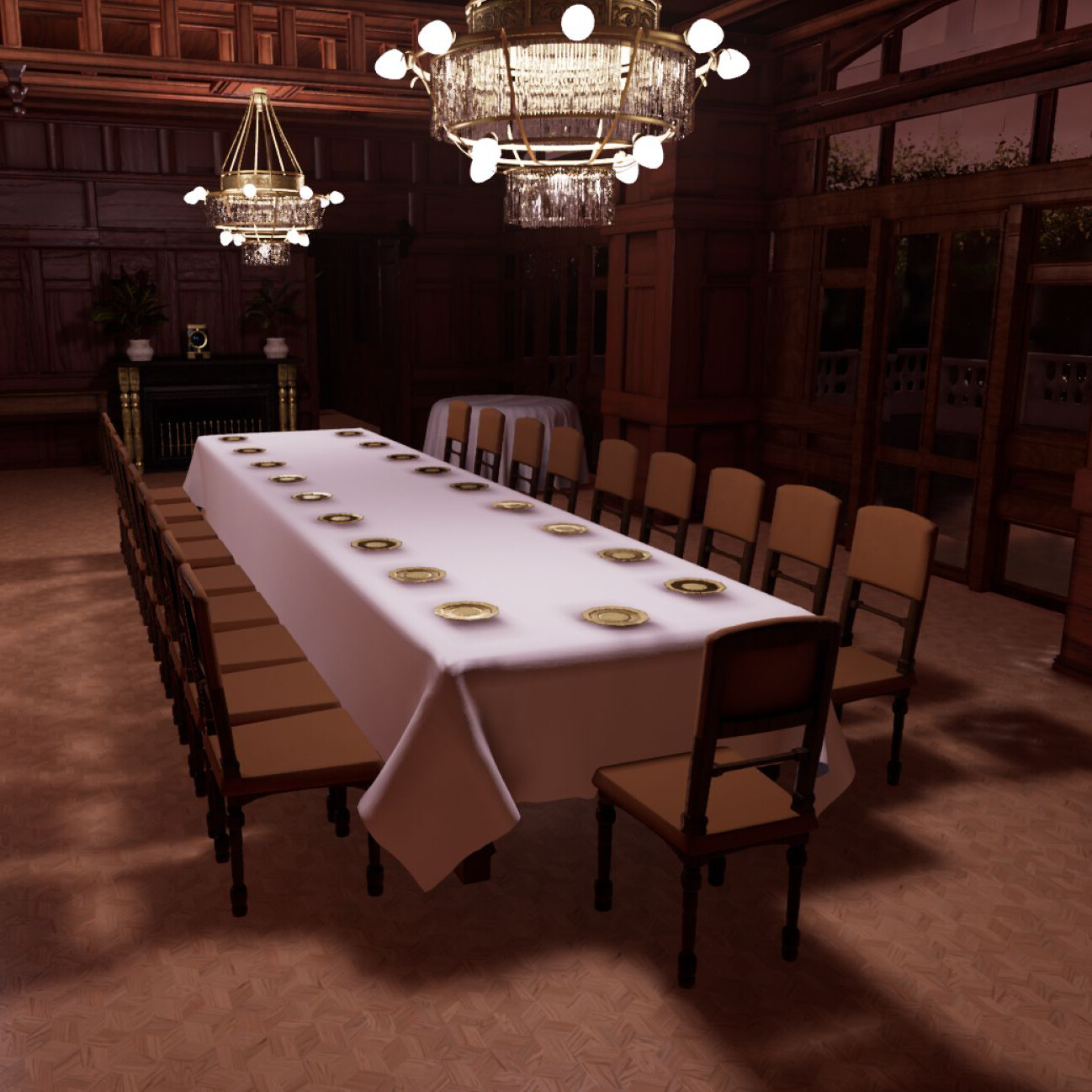 ArtStation - Tsar Palace in Bialowieza - VR environment in UE4