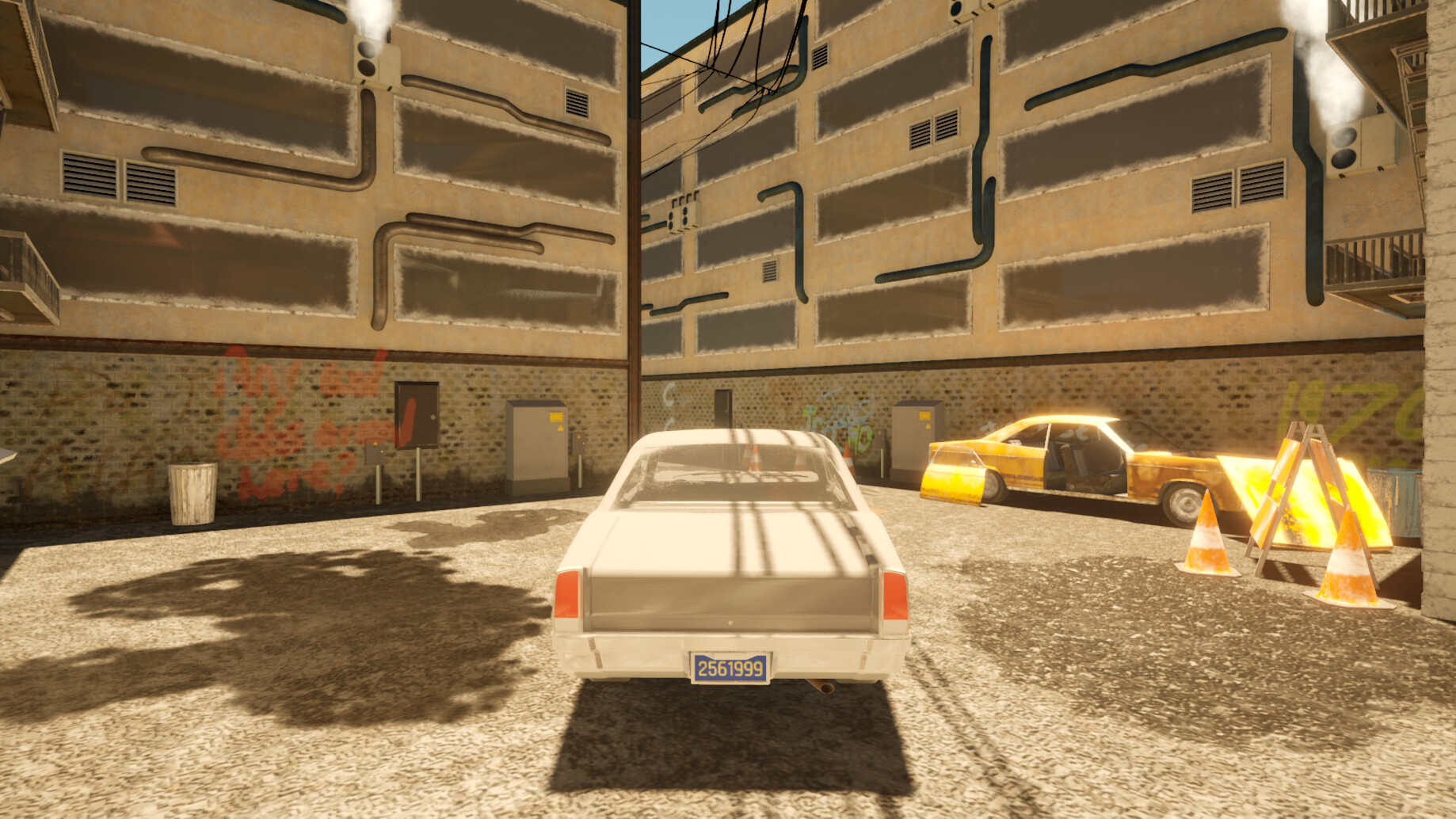 ArtStation - Driver: A remake scene