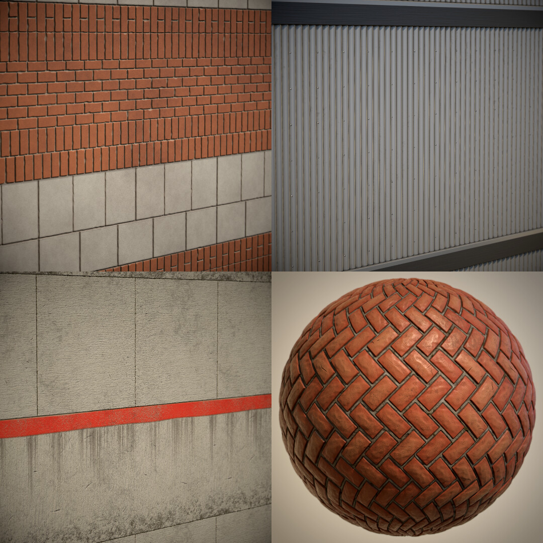 ArtStation - Trimsheets & Tileable Materials