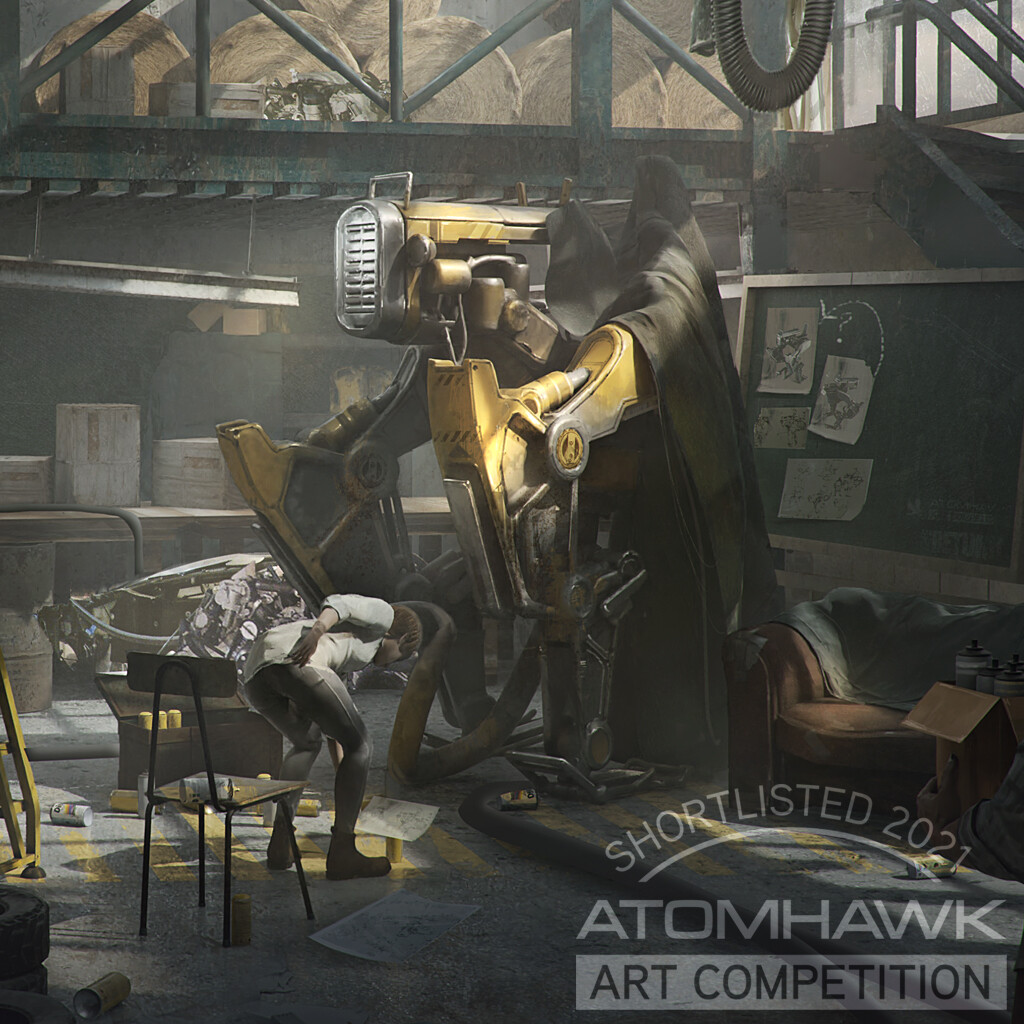 ArtStation - The Return | Old Warehouse | Atomhawk Challenge