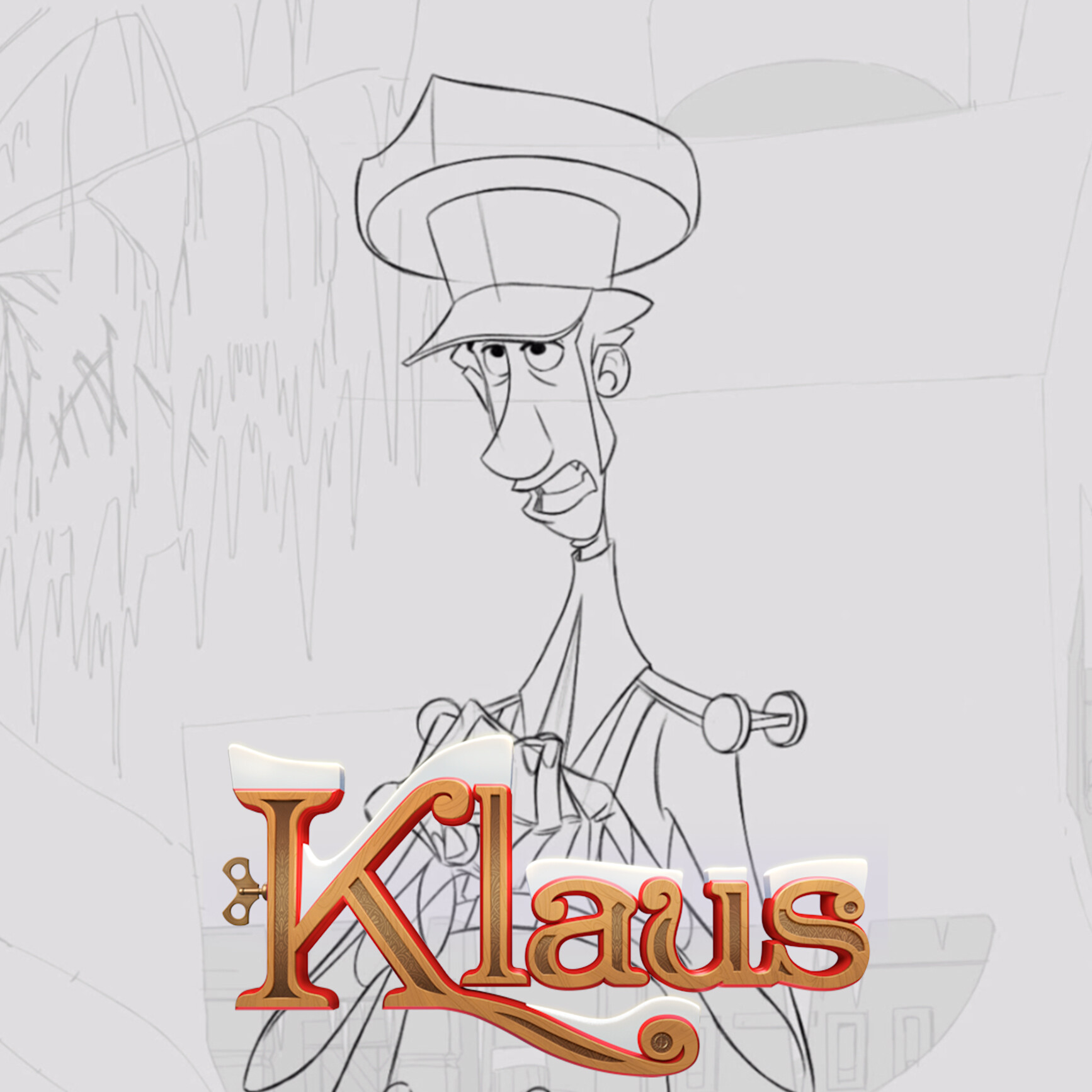 ArtStation - Character animation for the feature 'KLAUS' 01
