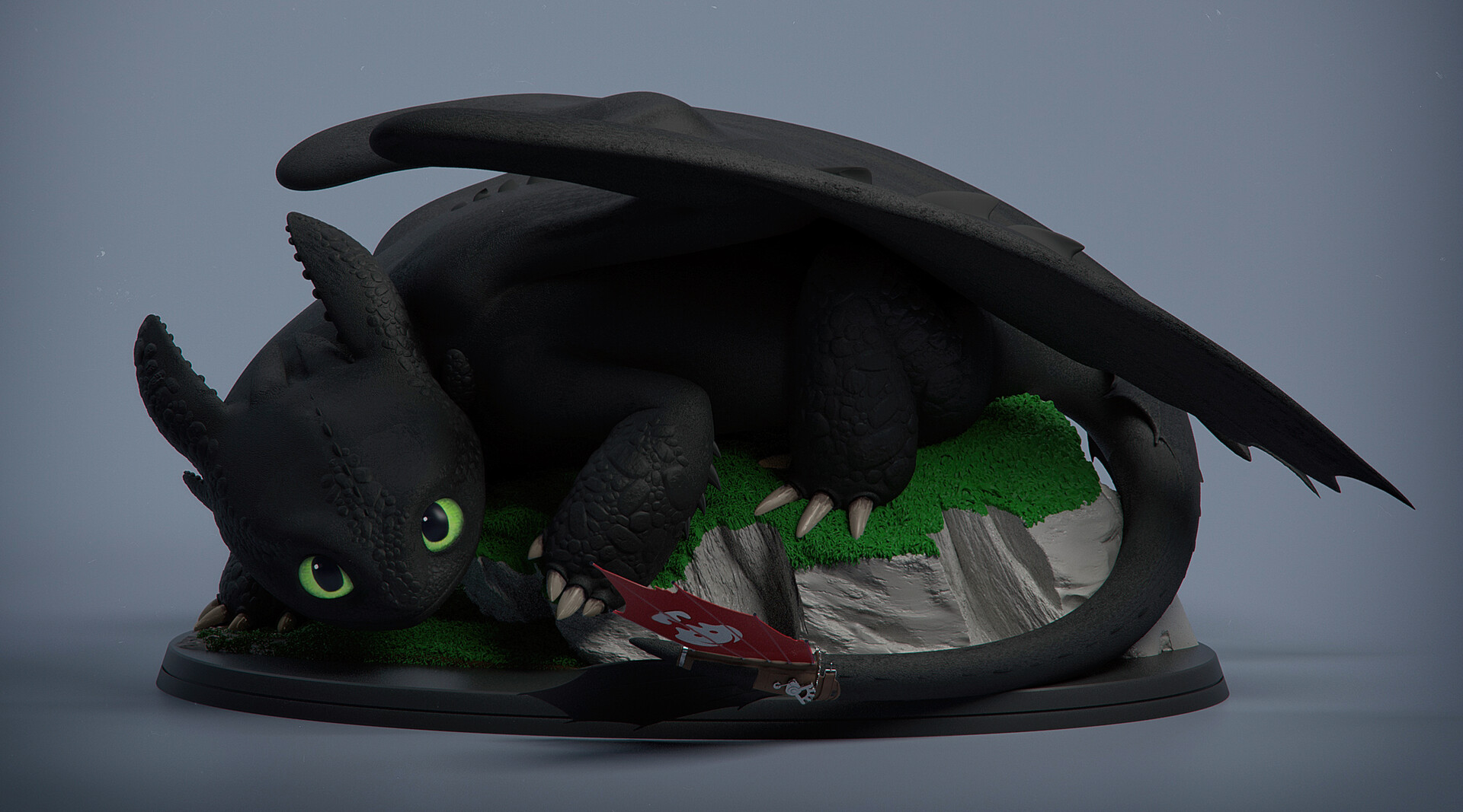 ArtStation - Toothless pvc figure