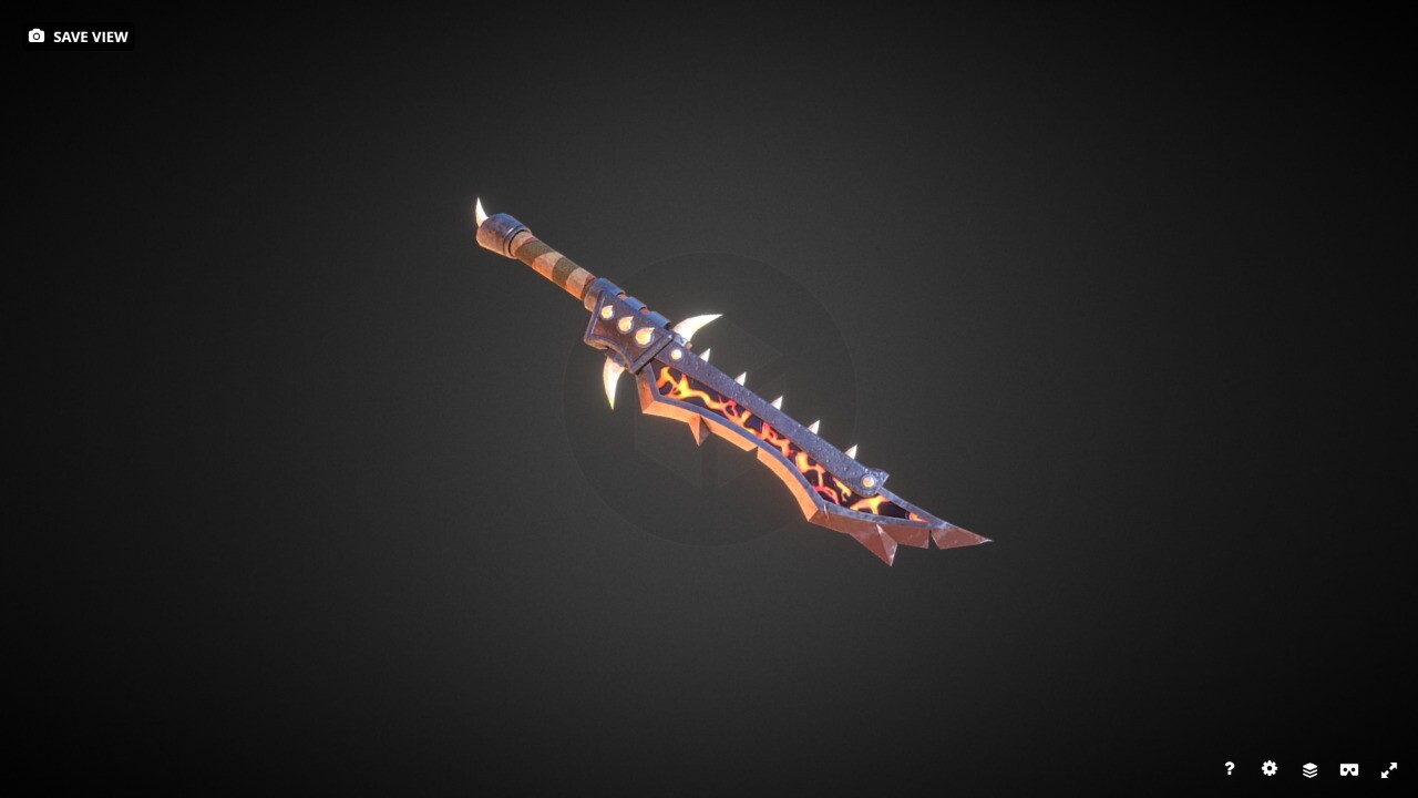 ArtStation - Orc Sword