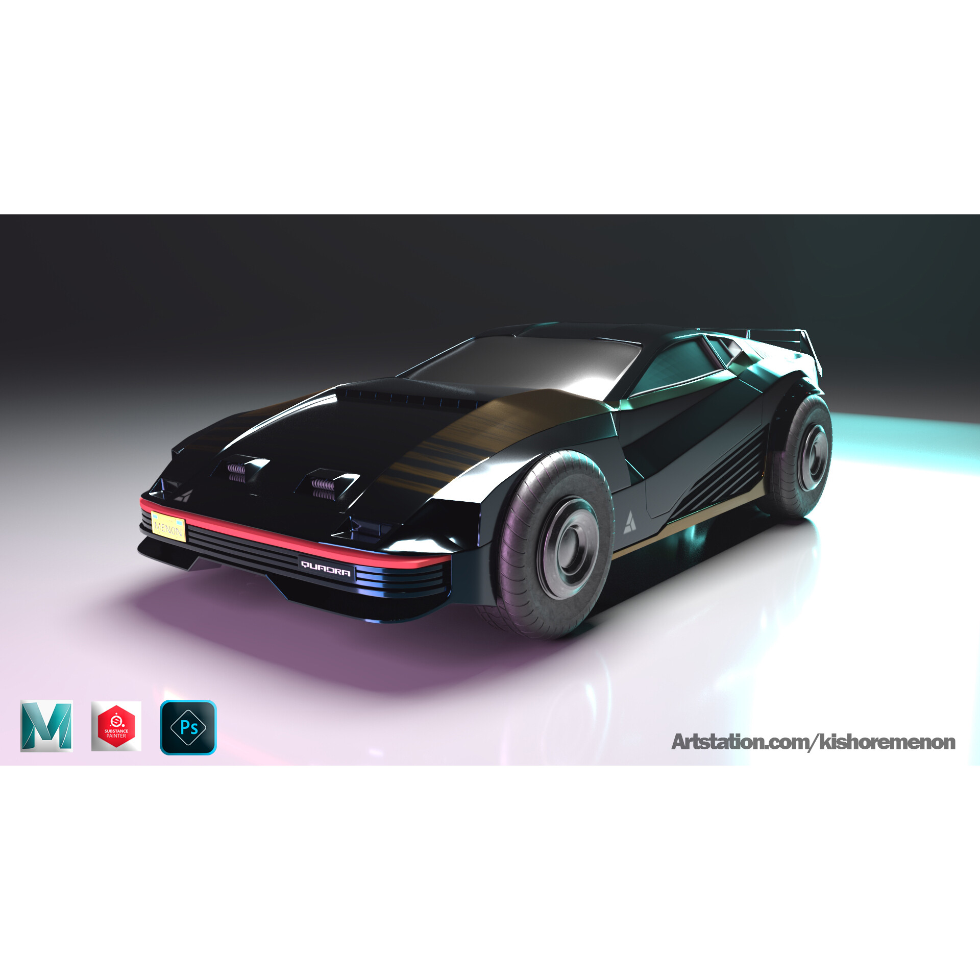 ArtStation - Cyberpunk 2077's QUADRA V-tech 1000