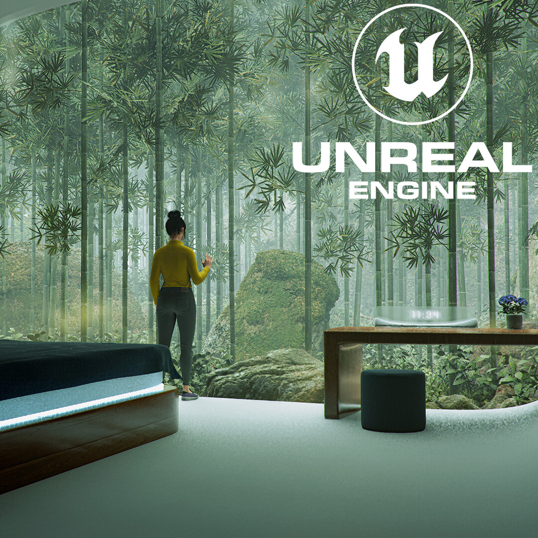 ArtStation - Life in a capsule - UE5 Scene