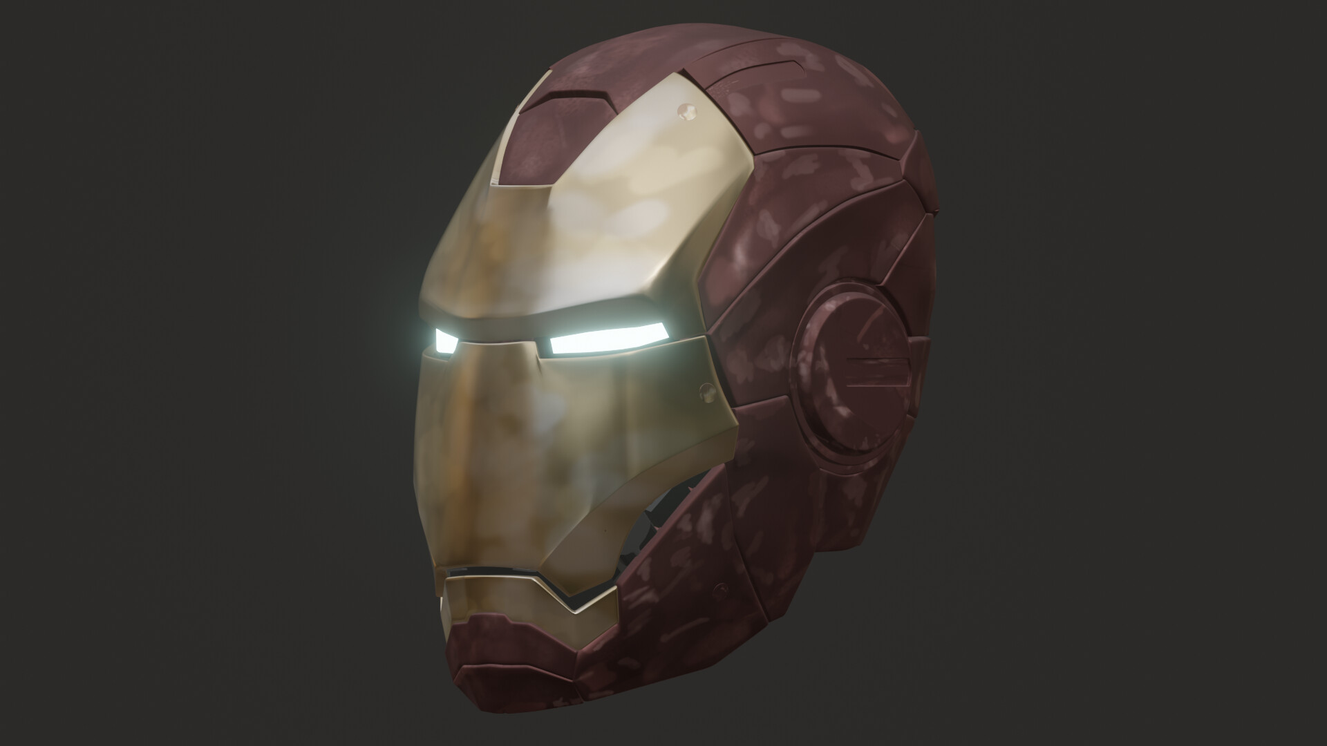 ArtStation - Ironman Mark III Helmet