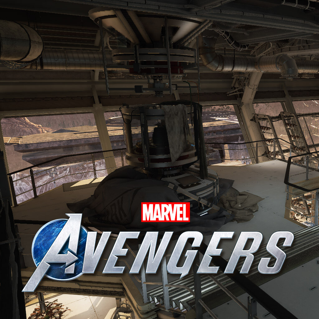ArtStation - Marvel's Avengers Helicarrier Science Lab