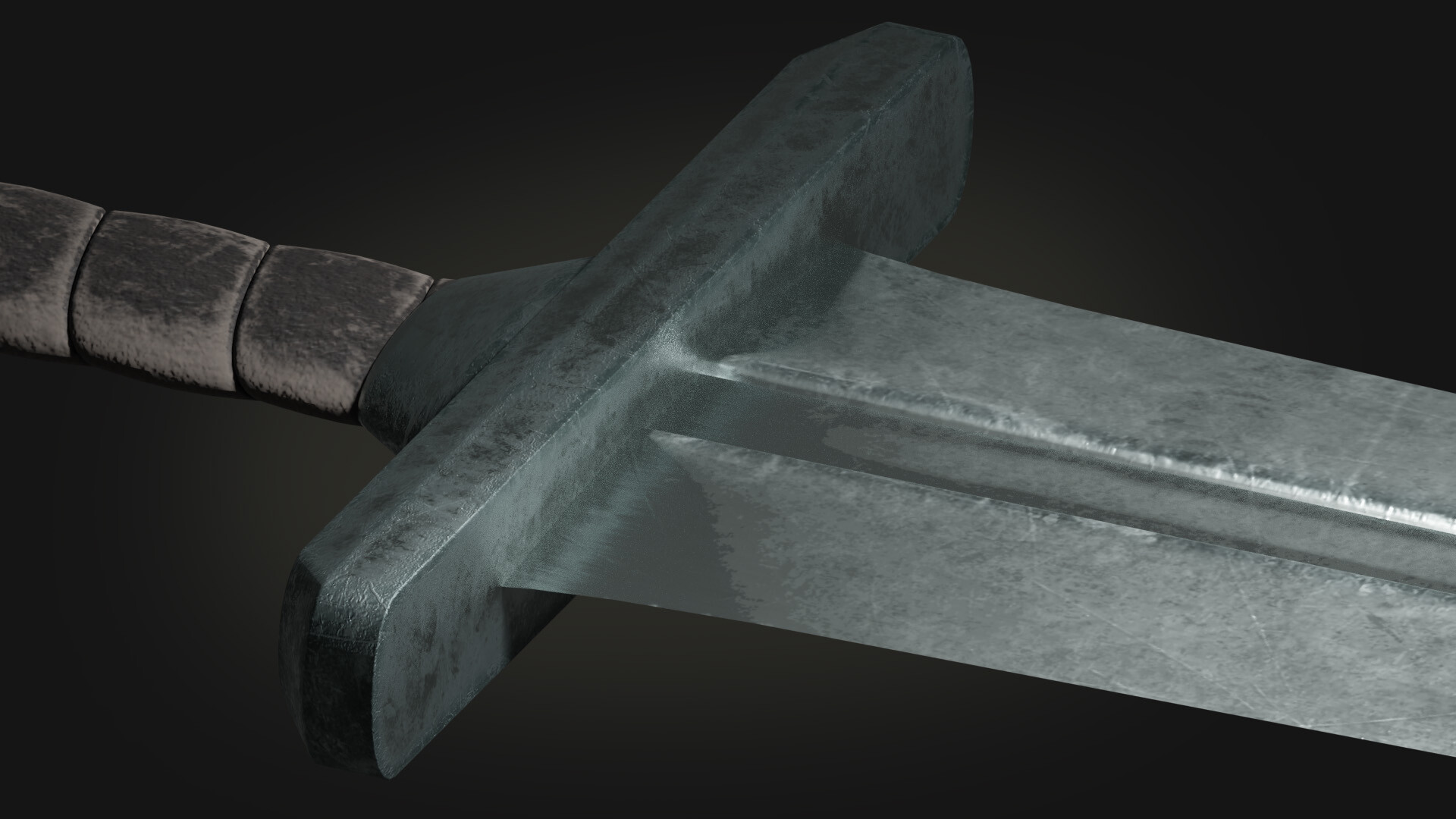 ArtStation - Old Used Longsword