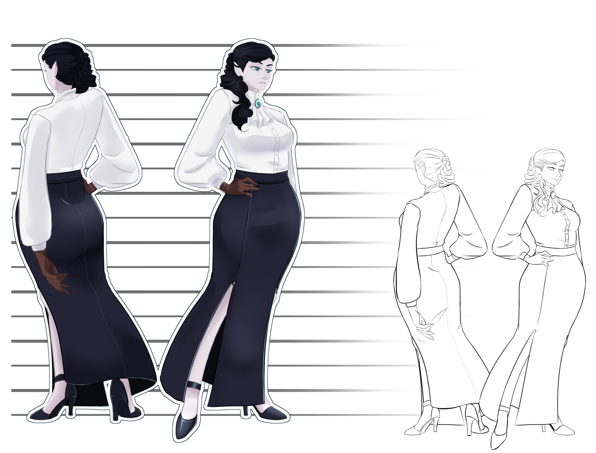 ArtStation - Serraphime Ref Sheet