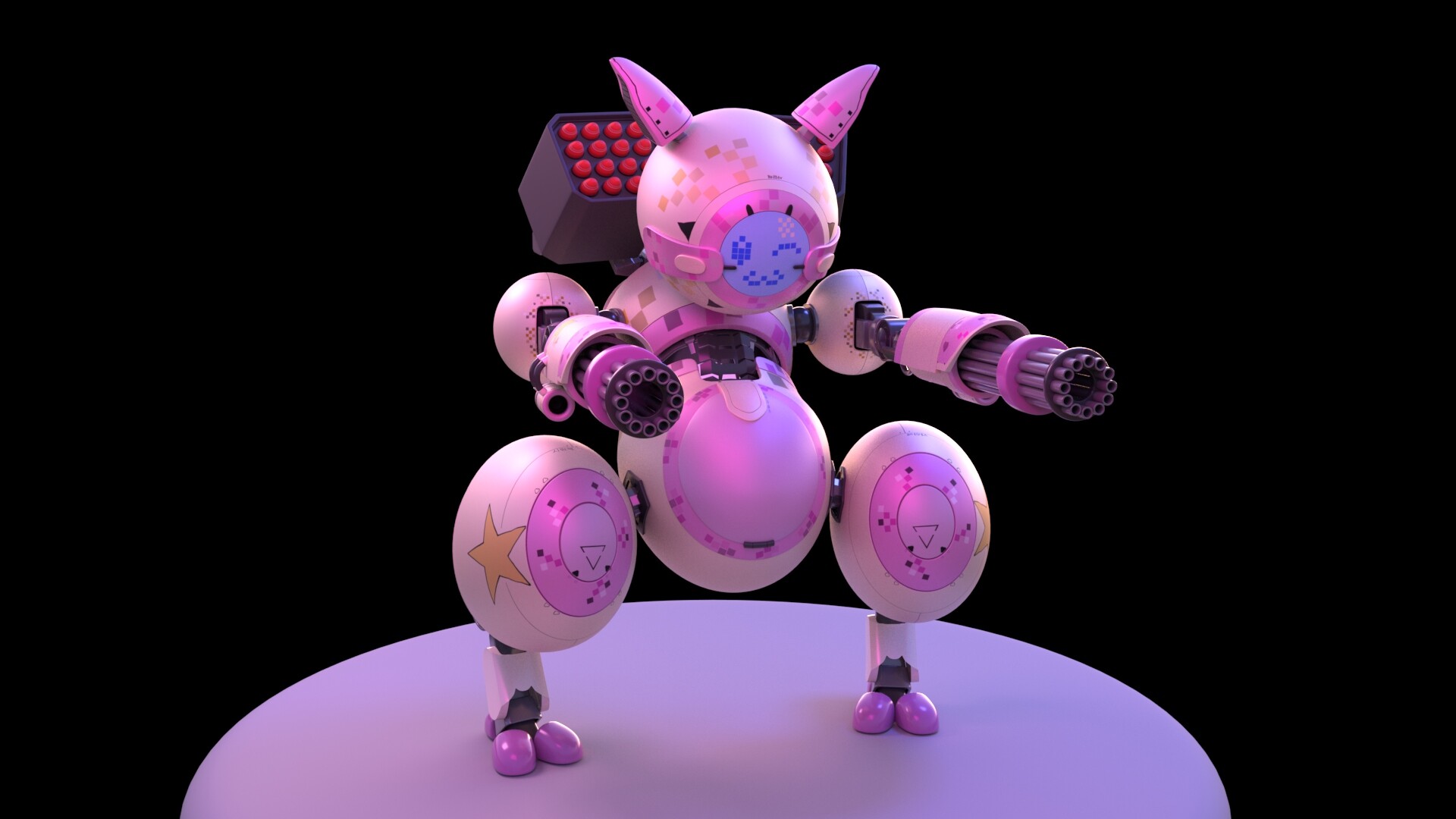 ArtStation - [ WIP ] Bunny Meca