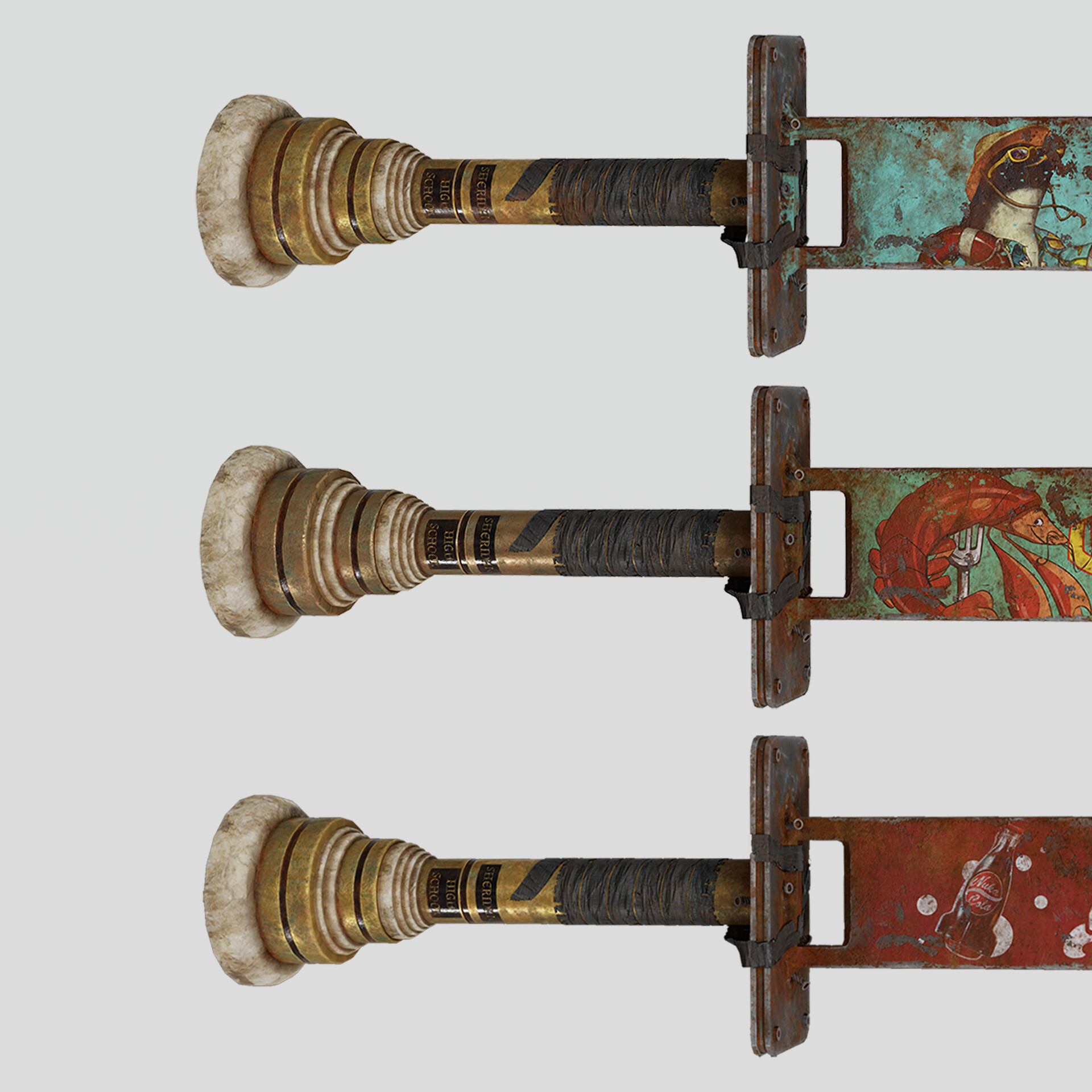 ArtStation - Super mutant Sword