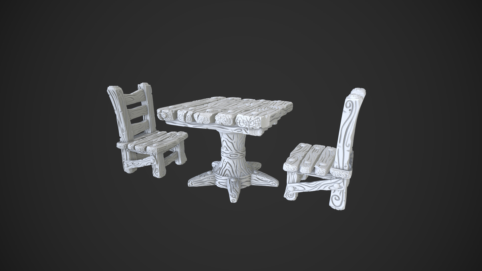 ArtStation - Stylized Tavern Table