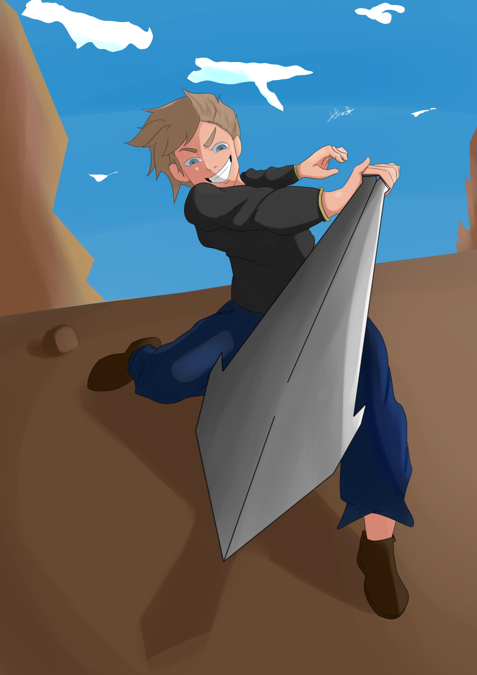 ArtStation - Apprentice knight