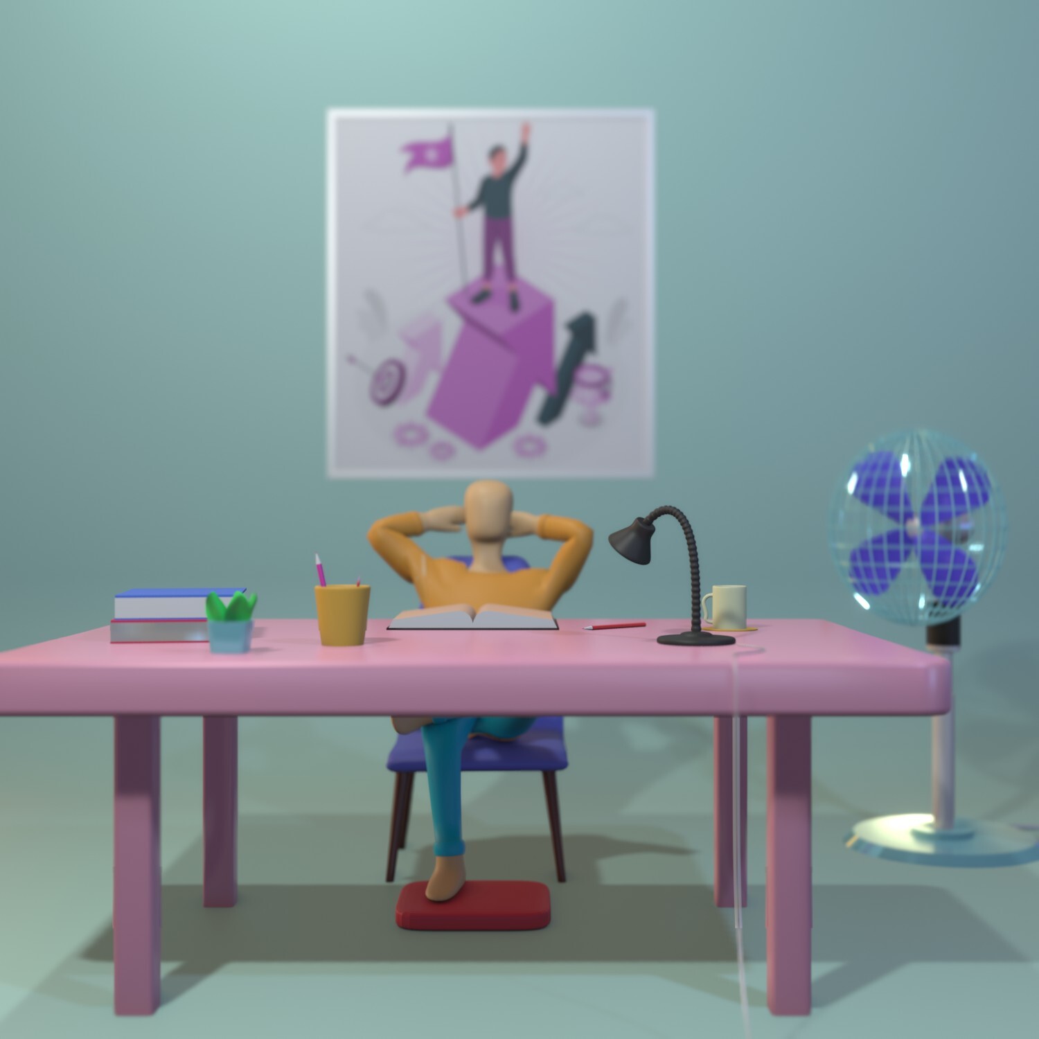 ArtStation - Alone crazy boy