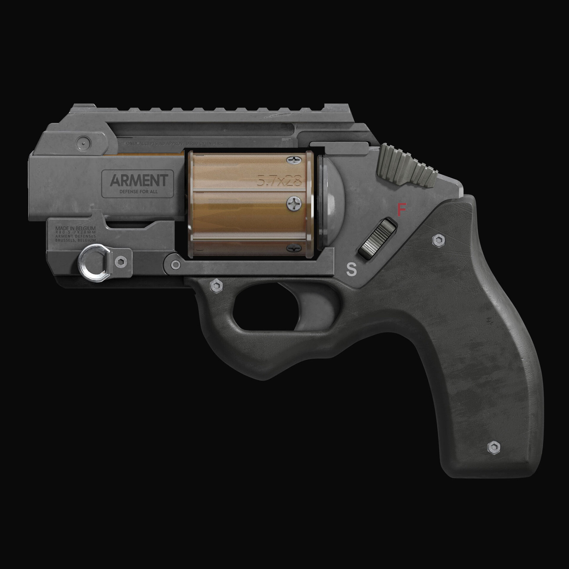 ArtStation - Revolver 02 Design Concept