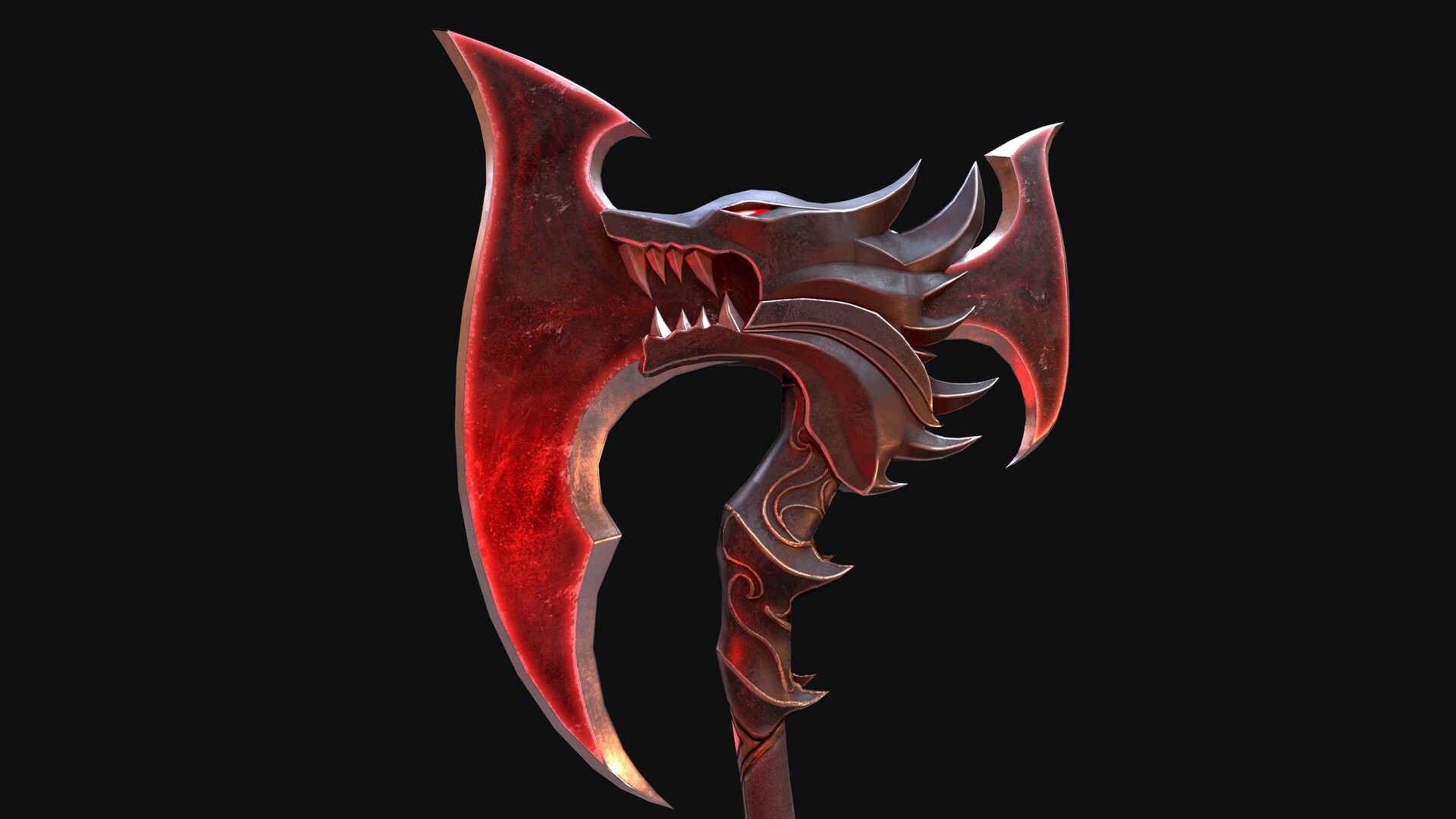 ArtStation - Axe of God King Darius (Rework)