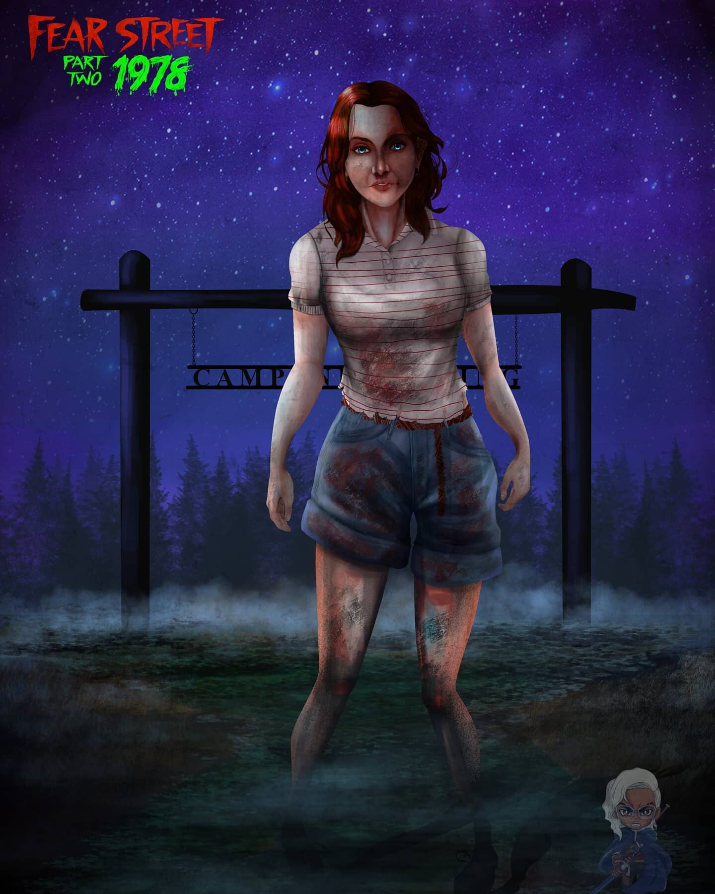 ArtStation - Cindy Berman - Fear Street Part II: 1978