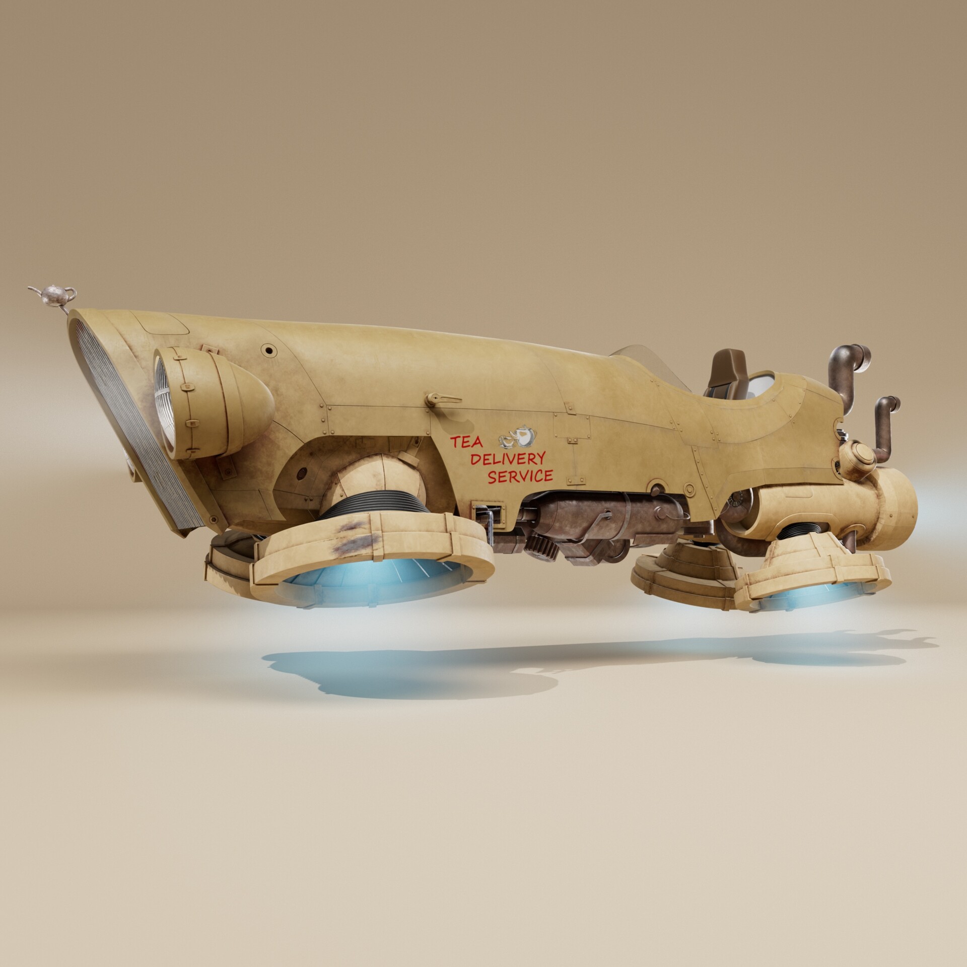 ArtStation - Flying Car