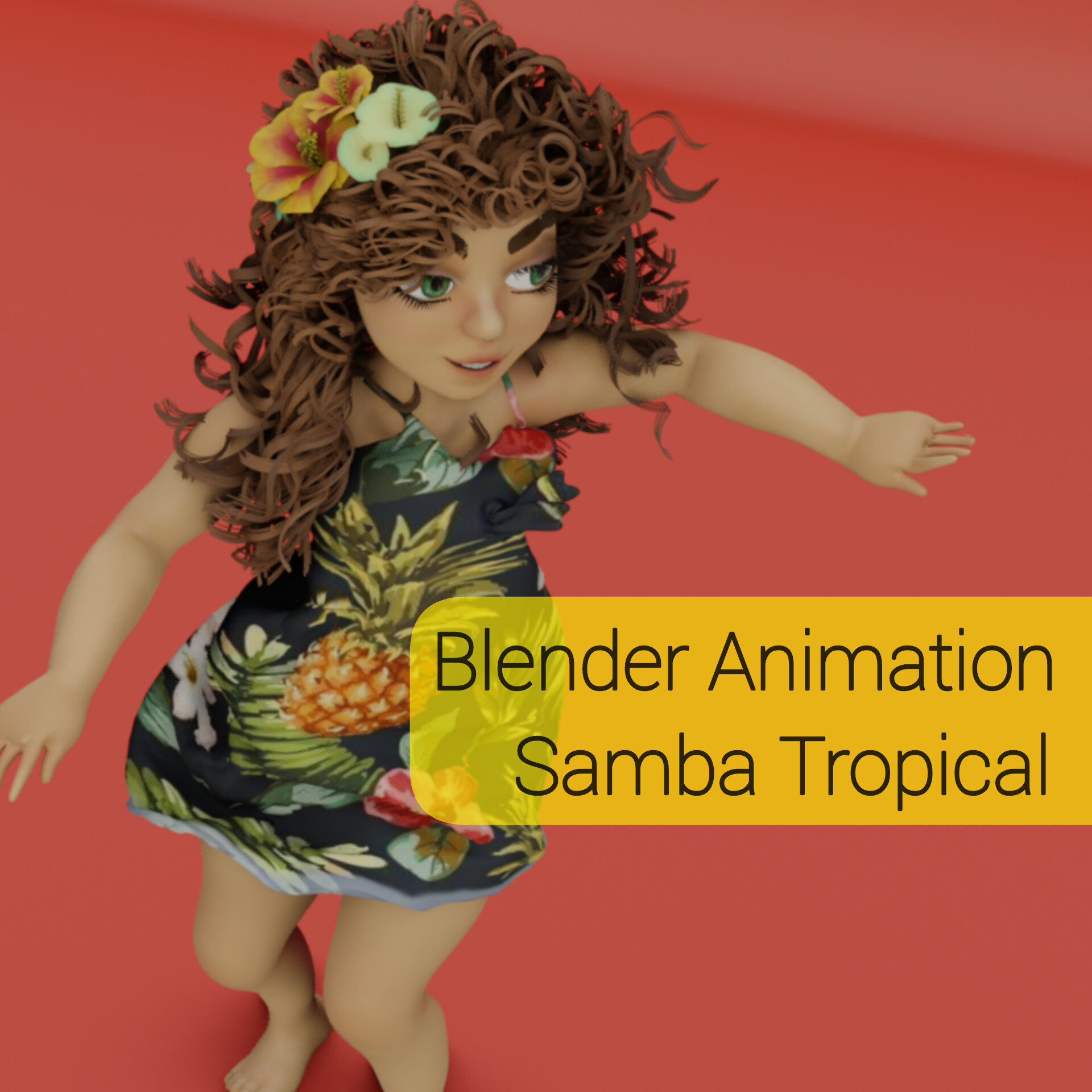 ArtStation - Blender Animation Samba Tropical