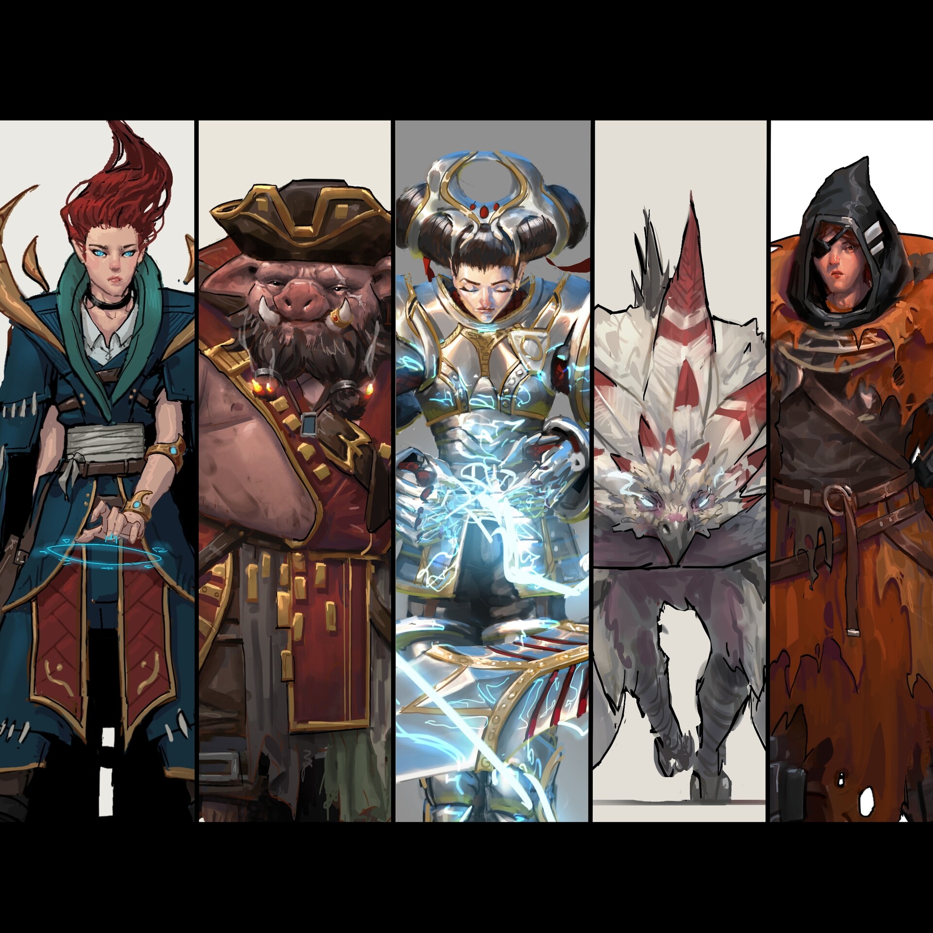 ArtStation - Moba Character : Part 3