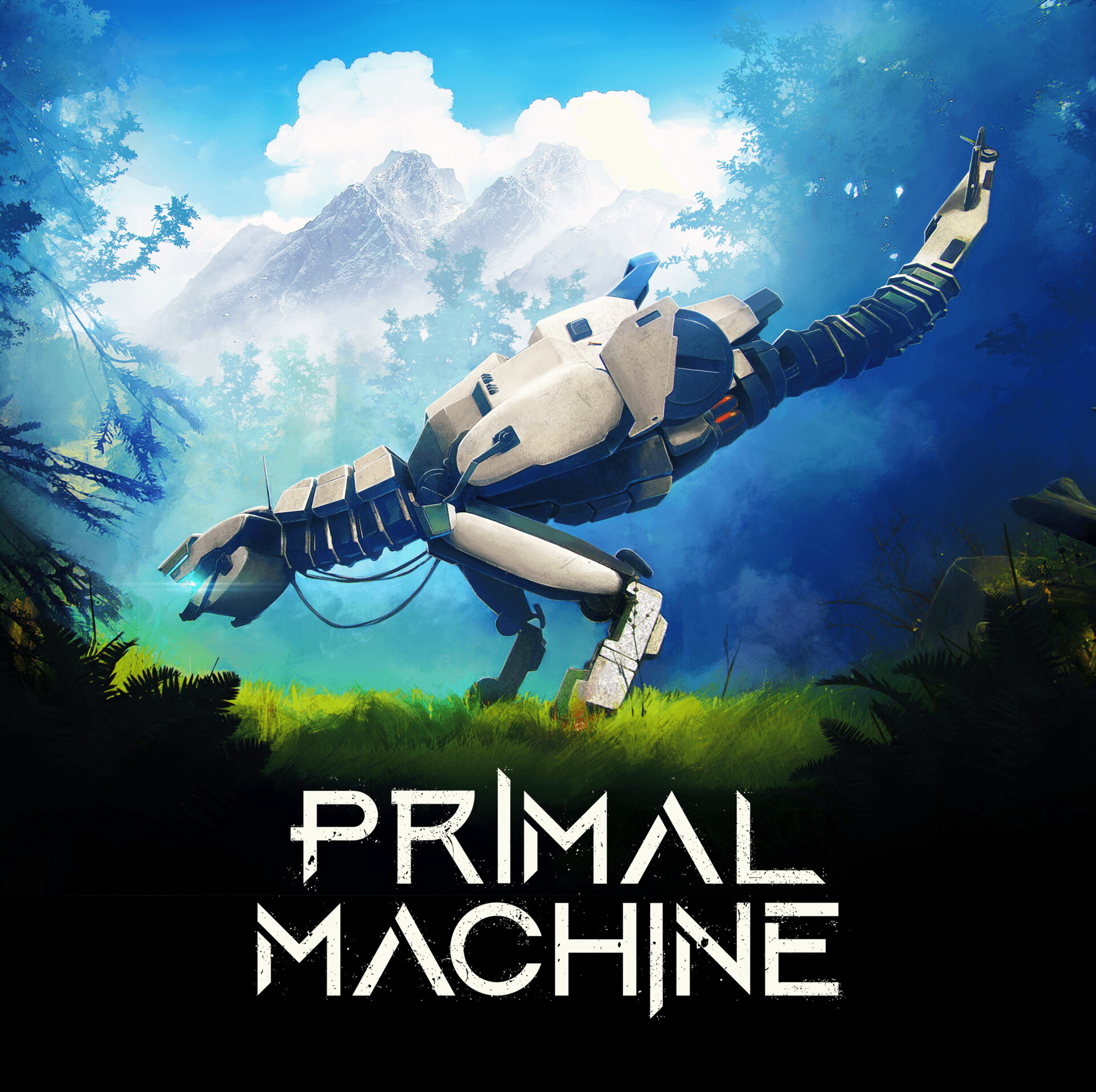 ArtStation - Primal Machine: Mechaciraptor