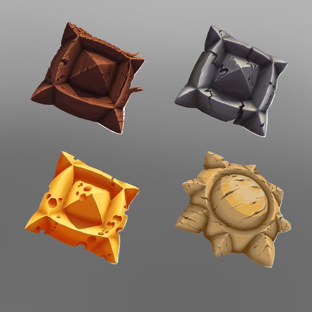 ArtStation - Render materials