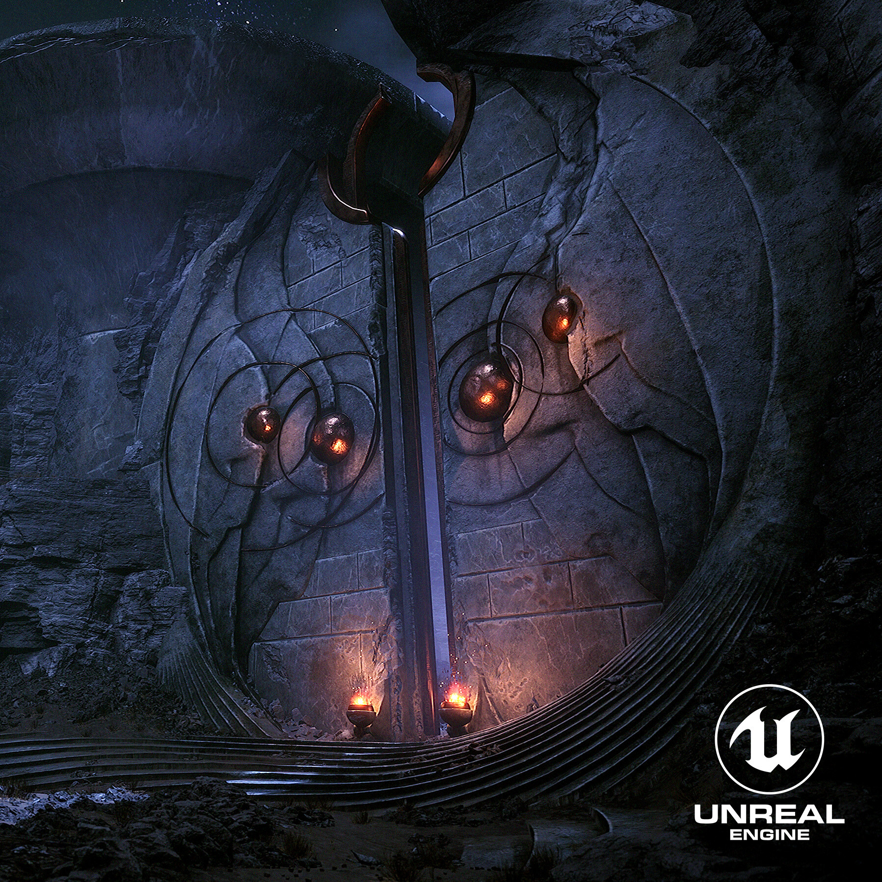 ArtStation - "Shadow" 3D Environment