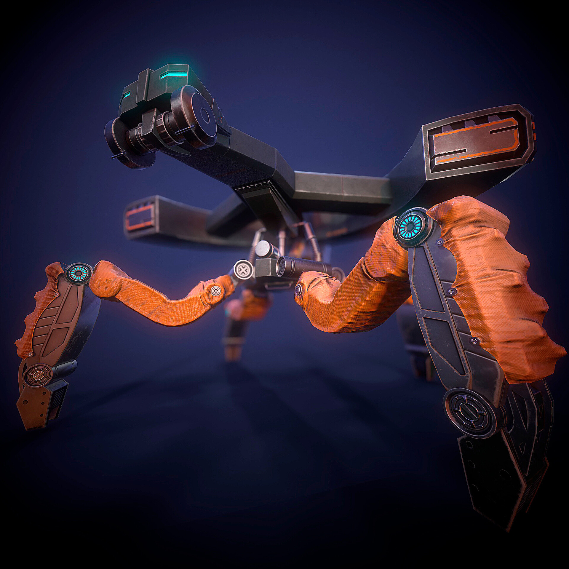 ArtStation - Robot D-Frame