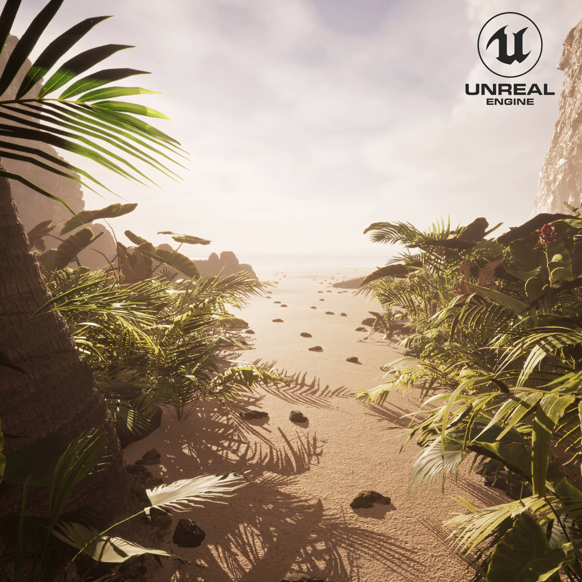 ArtStation - Tropical Beach Game Environment