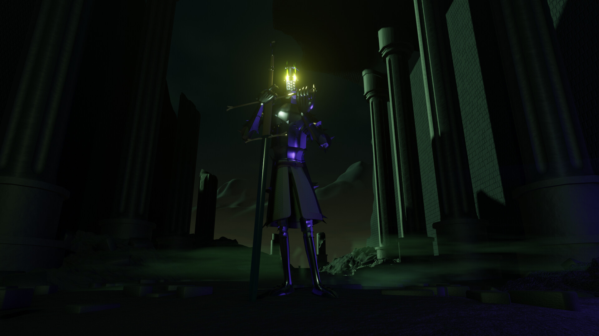 ArtStation - Horror Knight