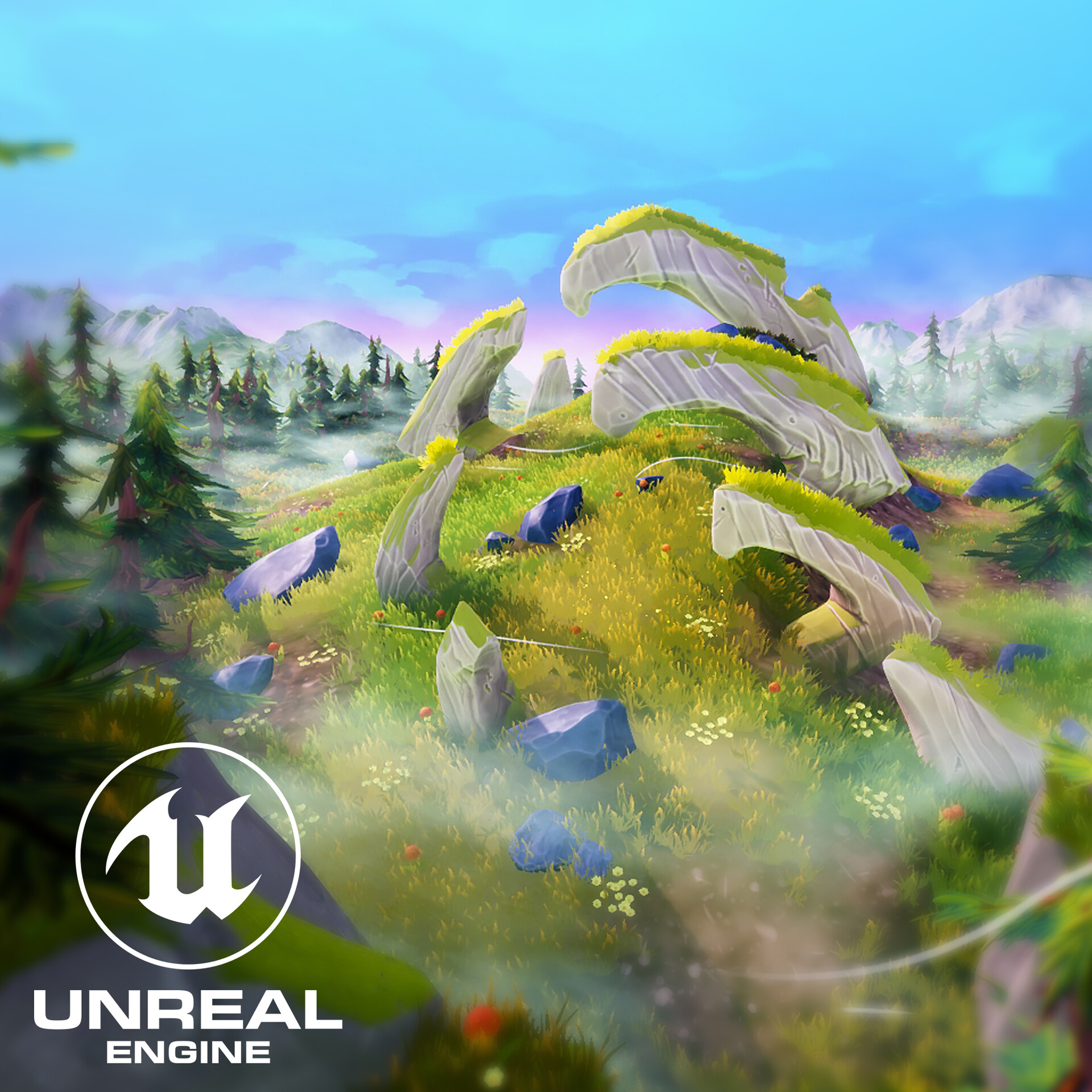 ArtStation - Stylized UE4 Environment - Buried