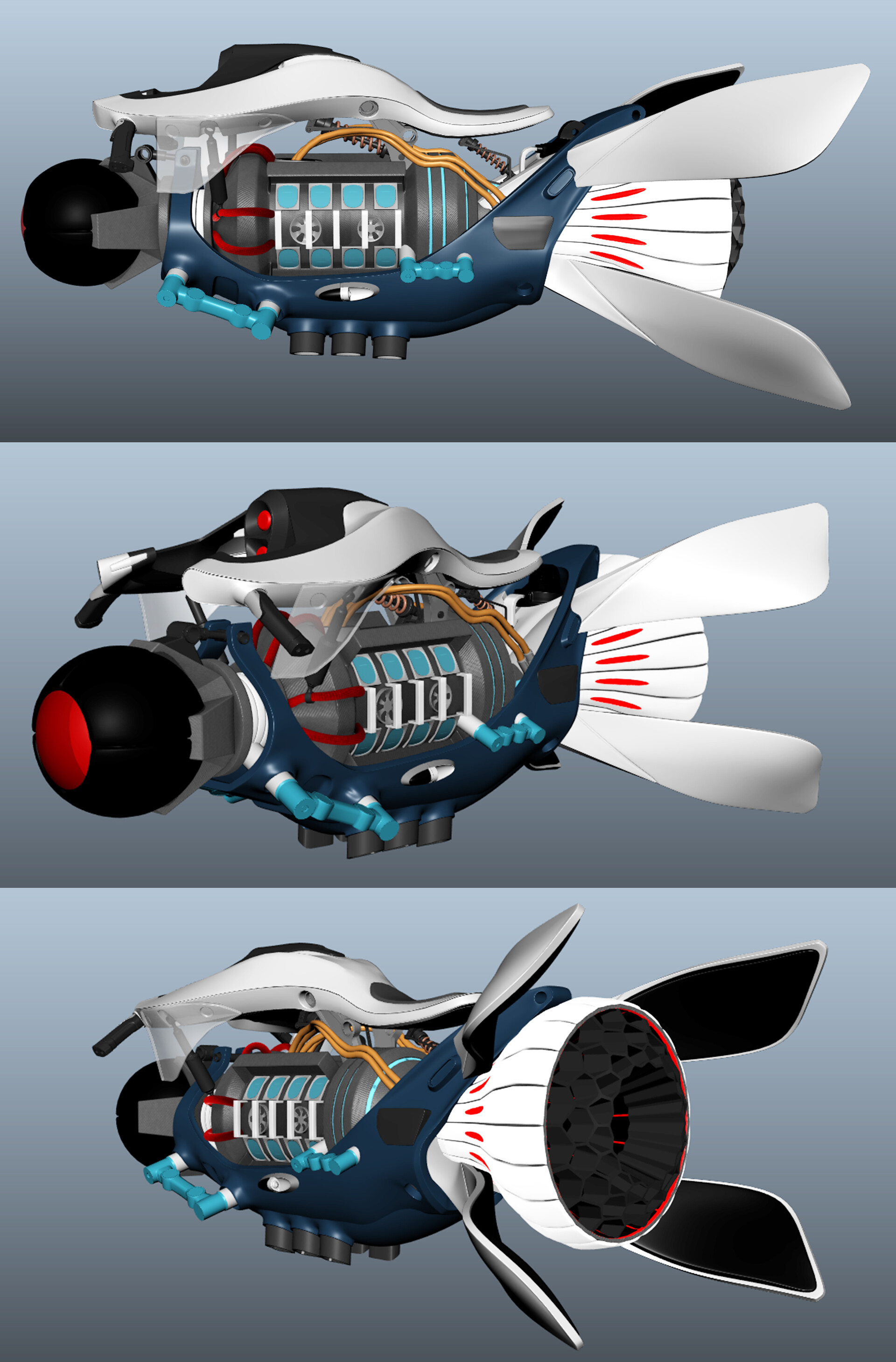 ArtStation - Future Concept Bike