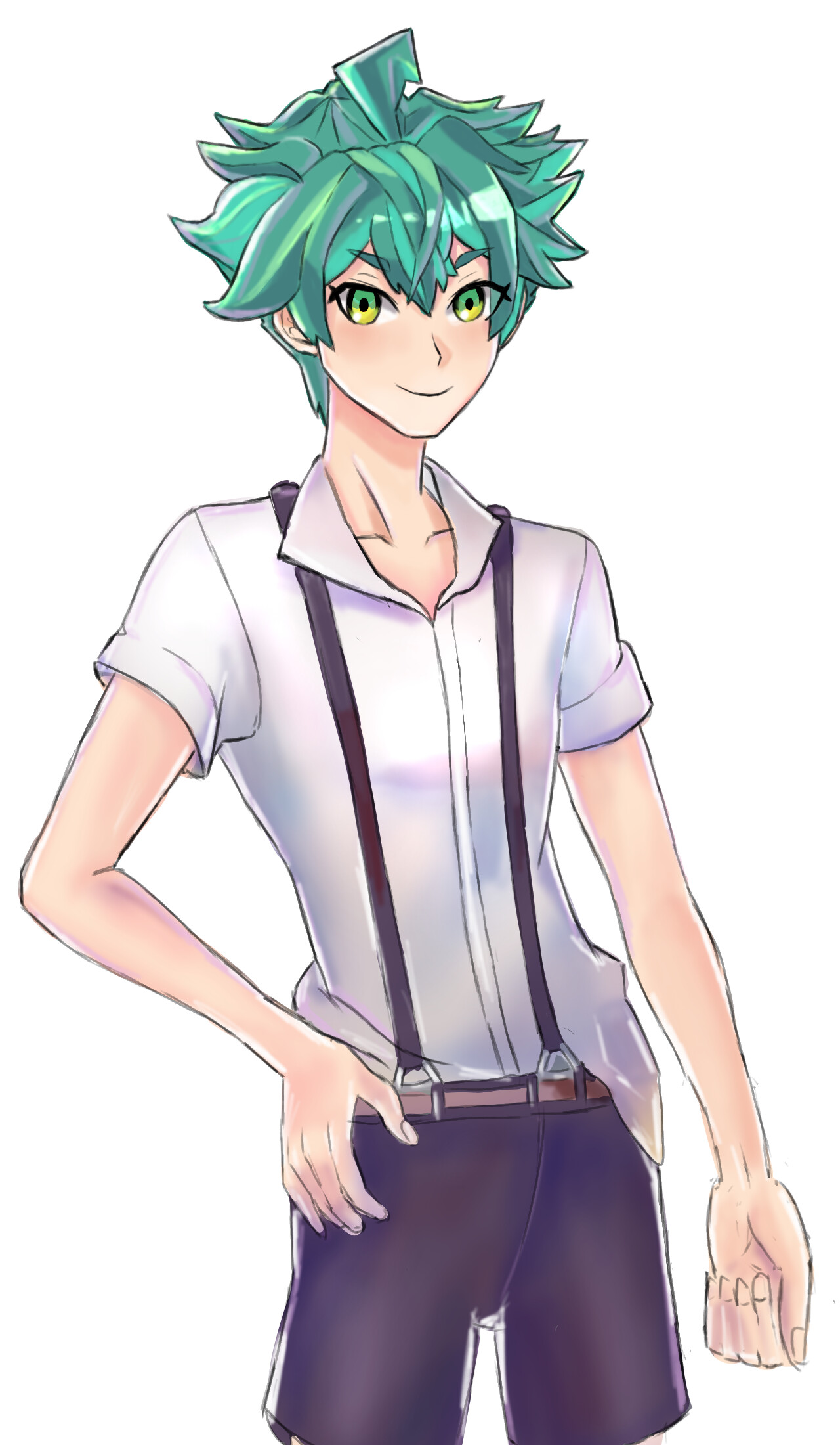 ArtStation - Visual Novel Character Concept Sprites - The Daily life of ...