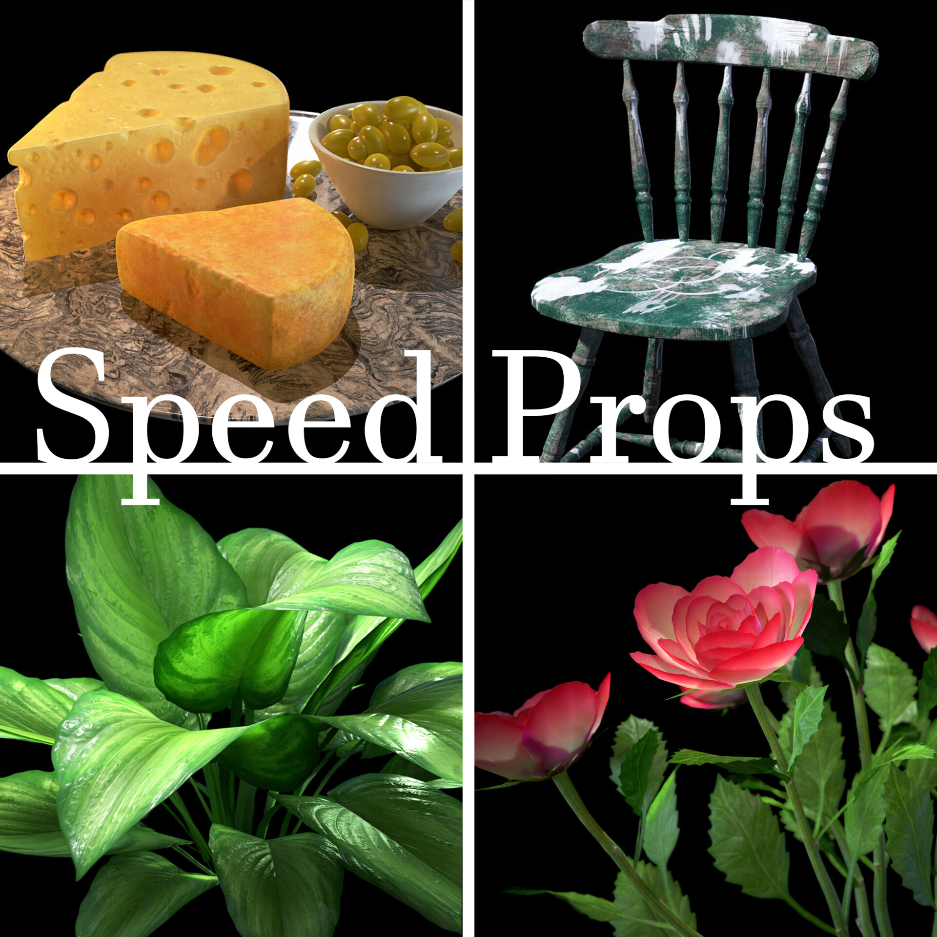 ArtStation - Speed props