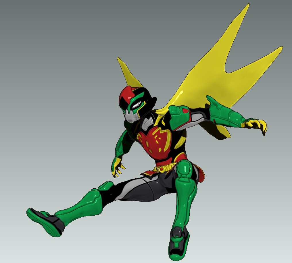 ArtStation - Robin Sentai Kamen Ranger