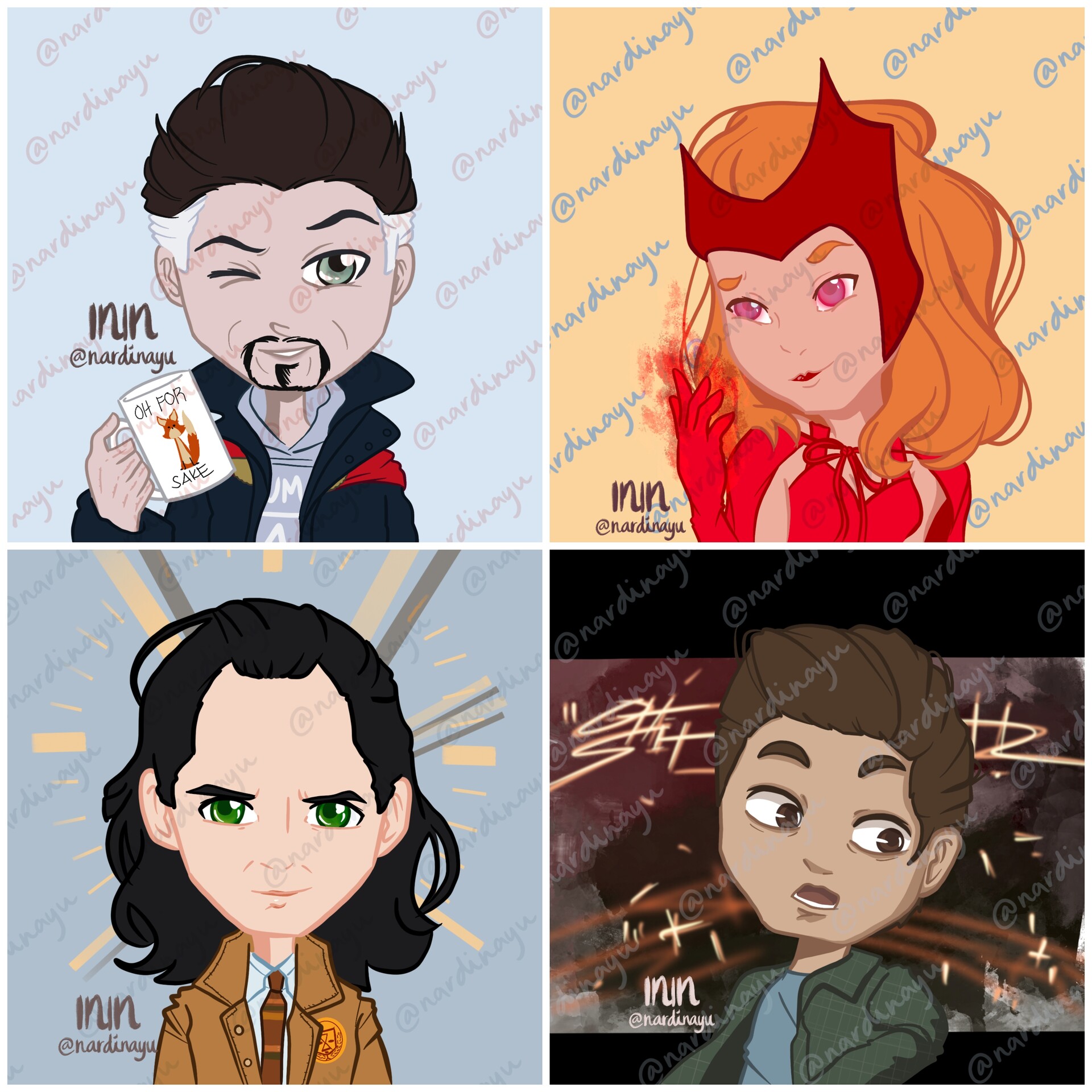 ArtStation - MCU Multiverse Breaker Icons