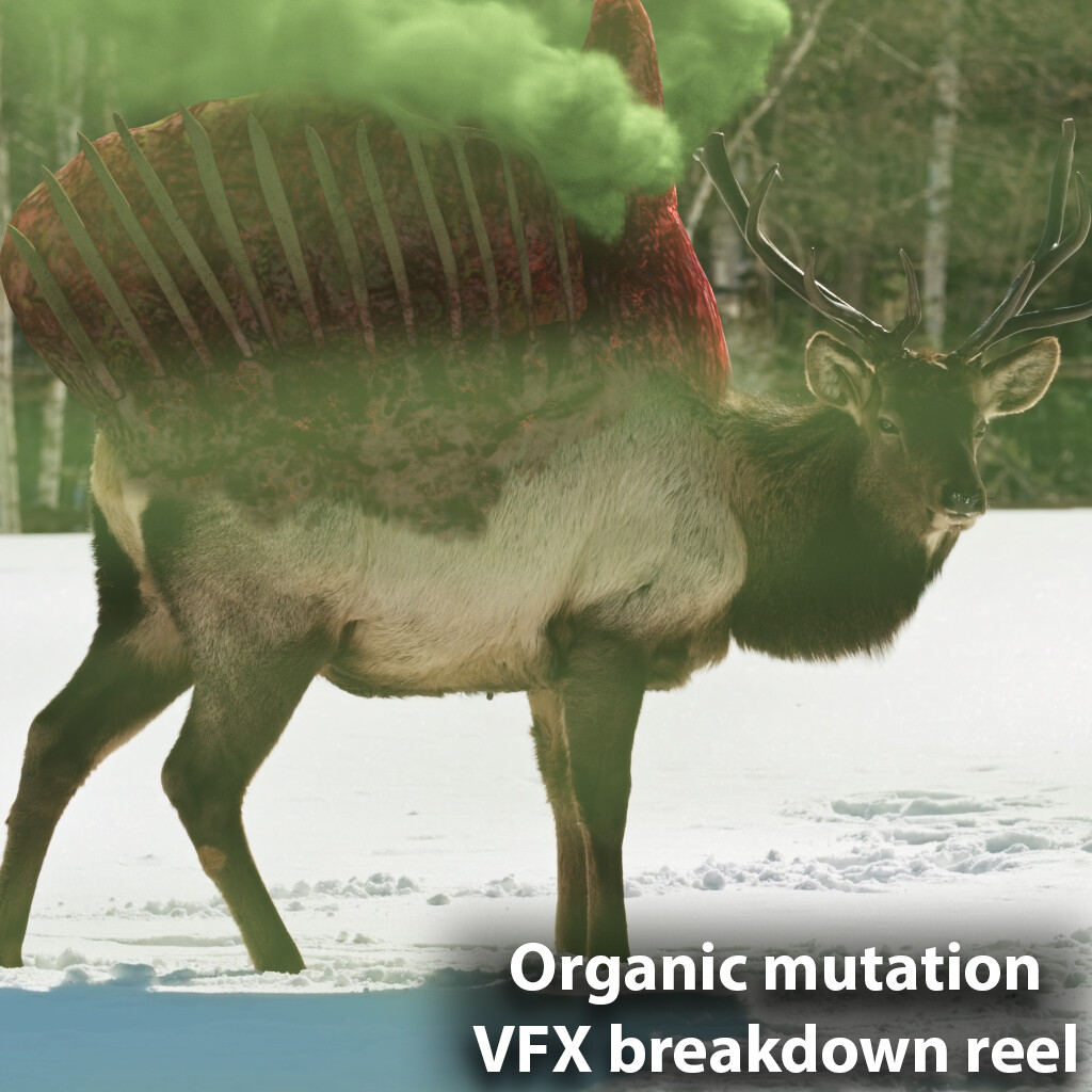 ArtStation - Organic mutation FX short reel