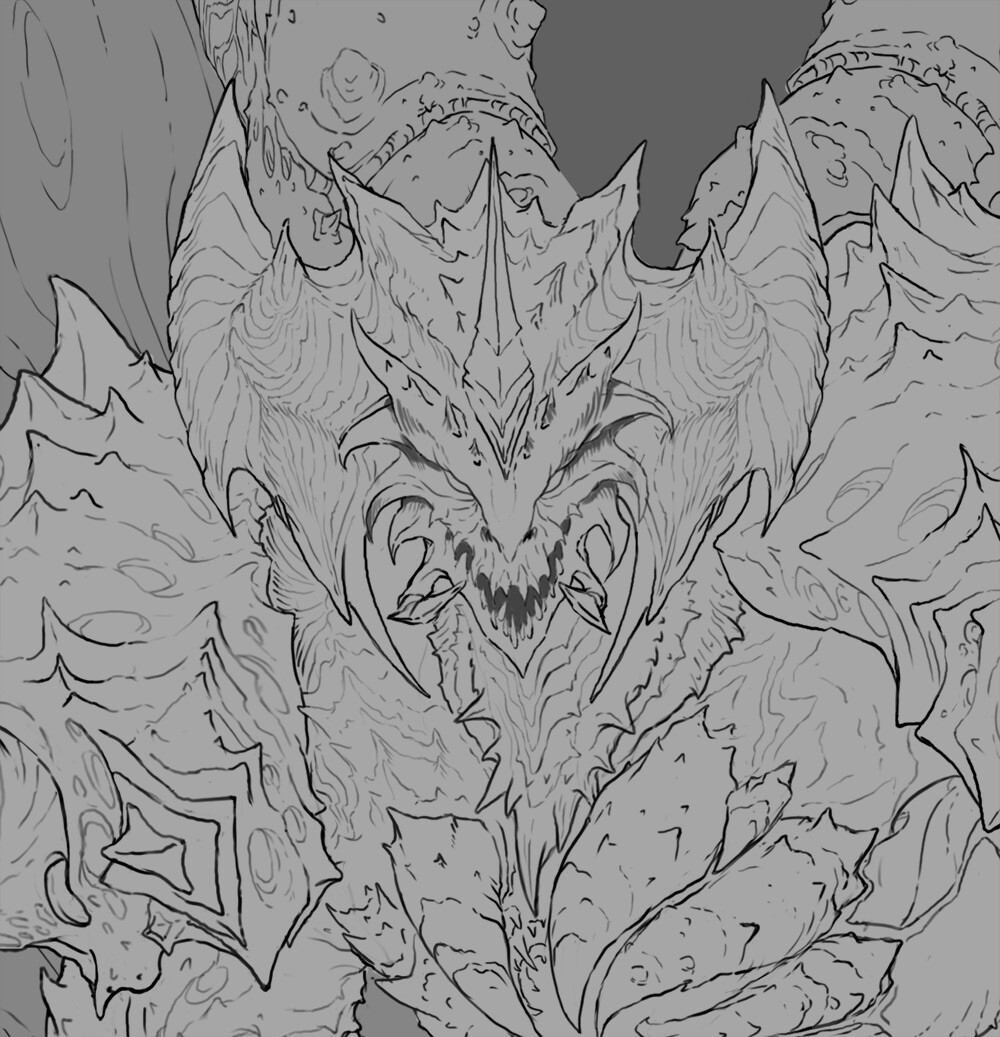 ArtStation - Destroyah Redesign