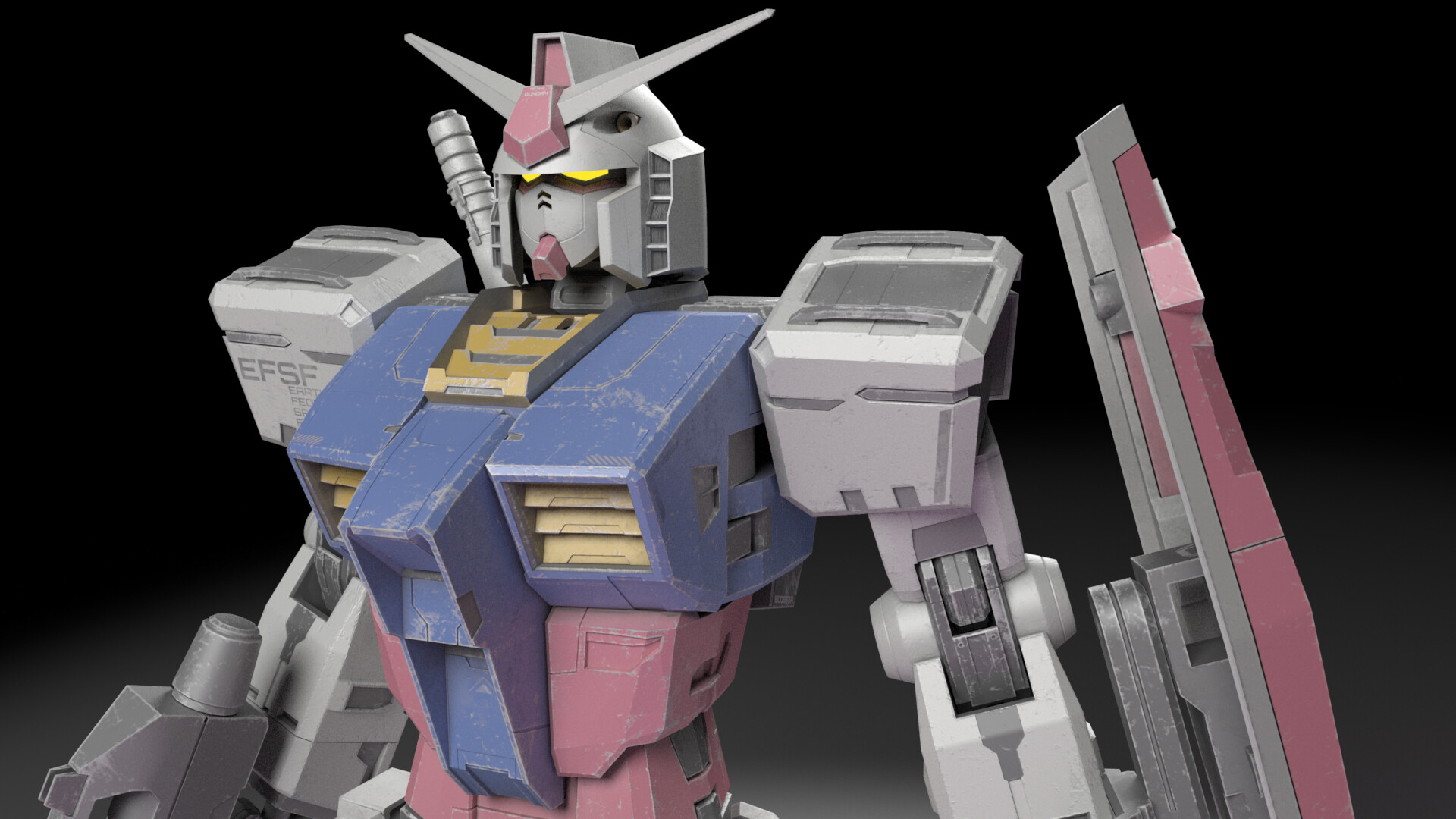 ArtStation - RX-78-2 GUNDAM BEYOND GLOBAL FAN ART