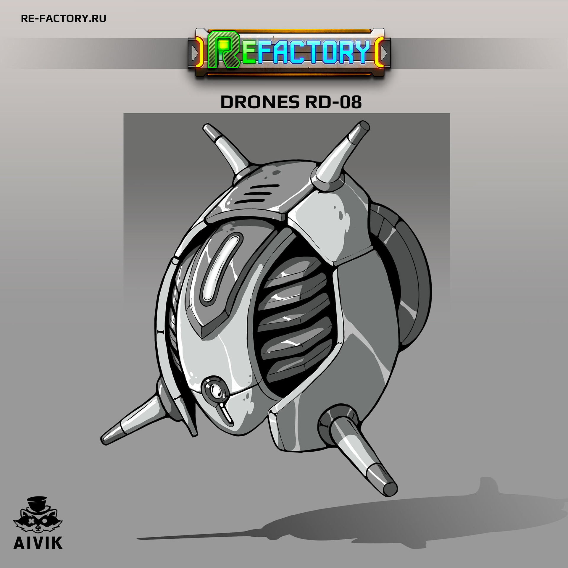 ArtStation - Refactory - Drones One phase.