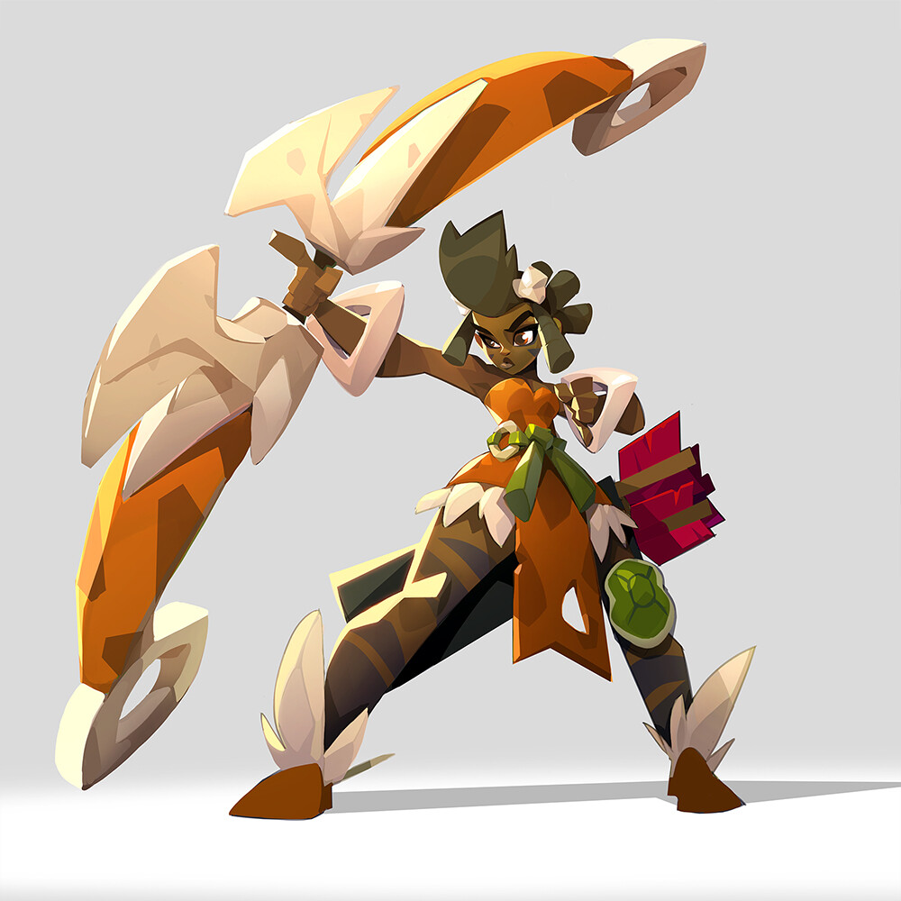 ArtStation - Primal girl