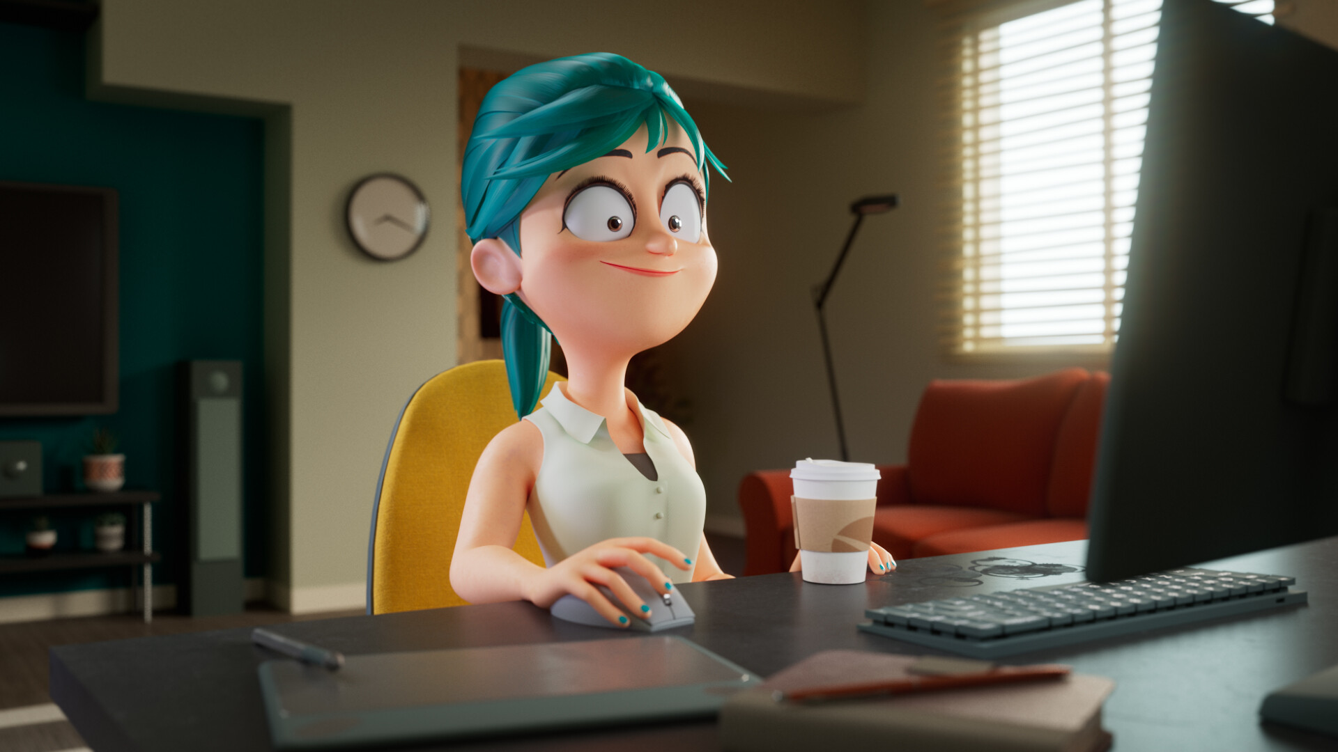 ArtStation - Coffee Girl