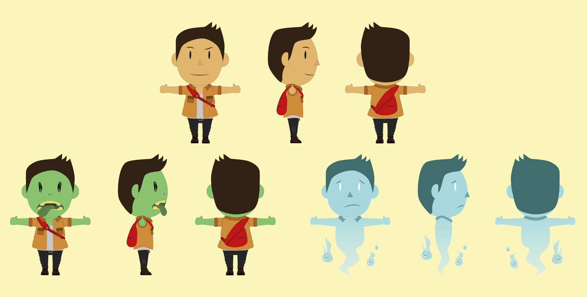 ArtStation - Videogame project (concept art & character design)