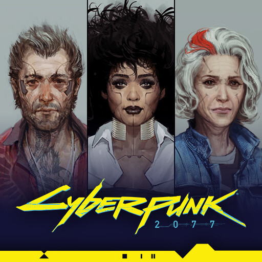 ArtStation - Cyberpunk 2077 - NPC - Samurai band members
