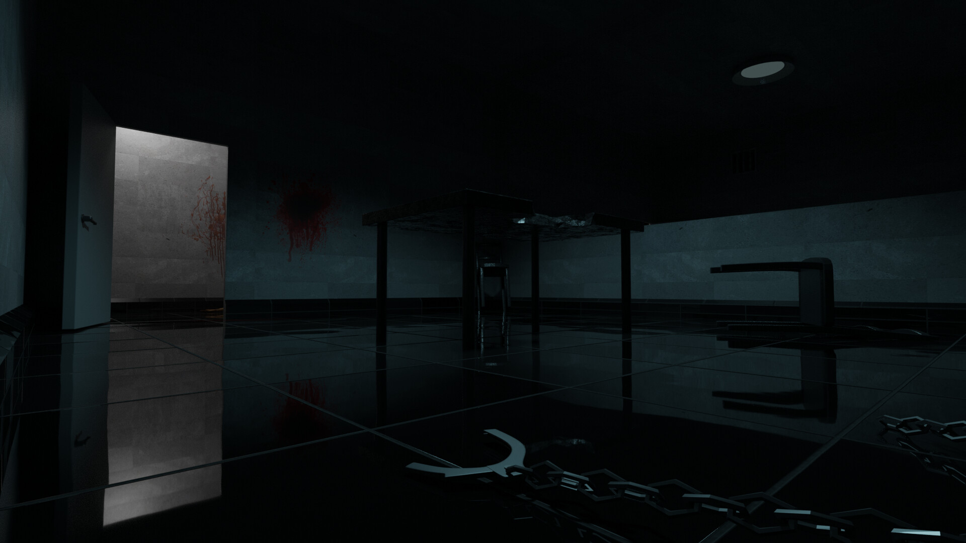 ArtStation - Dark Interrogation Room