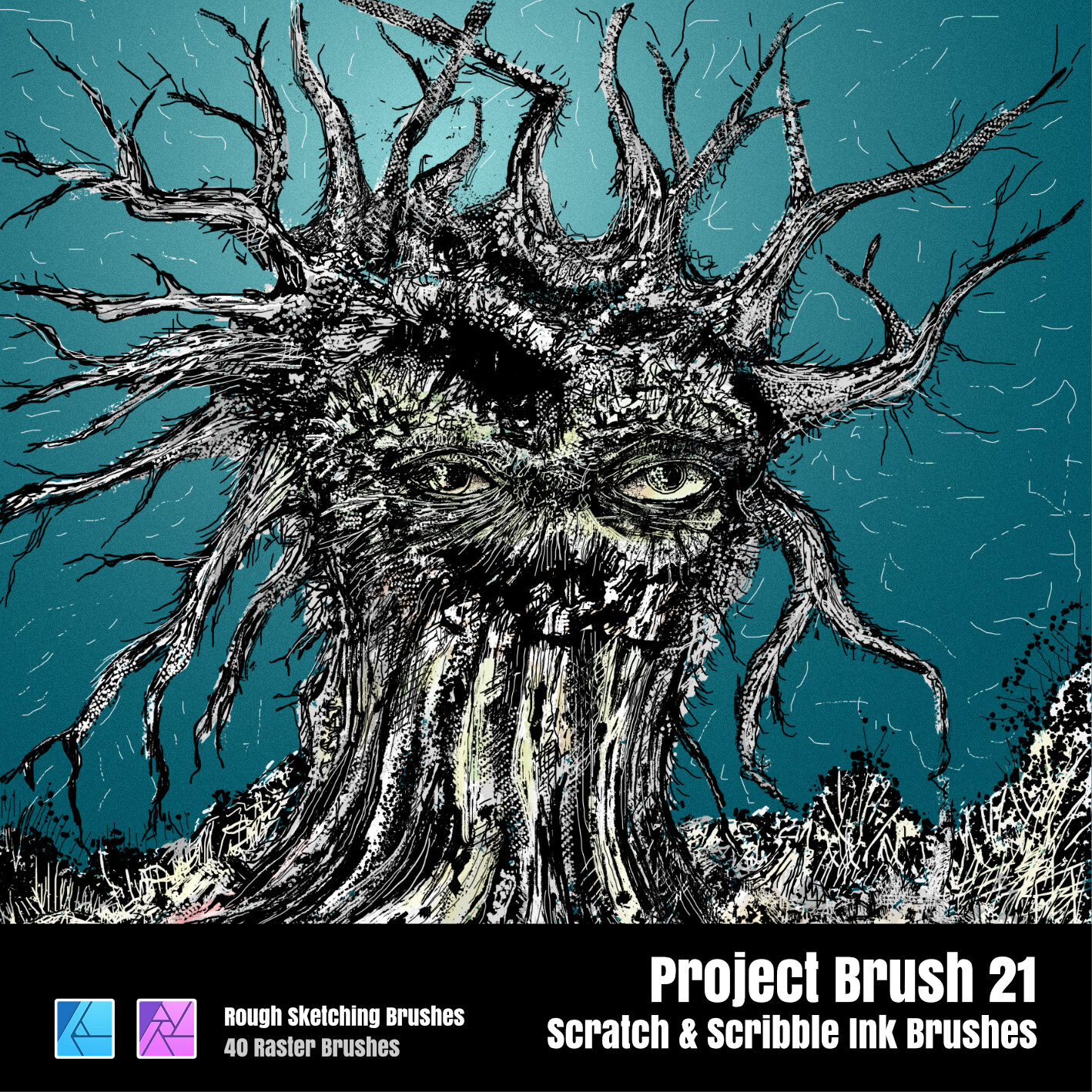 ArtStation - Project Brush 21: Scratch and Scribble